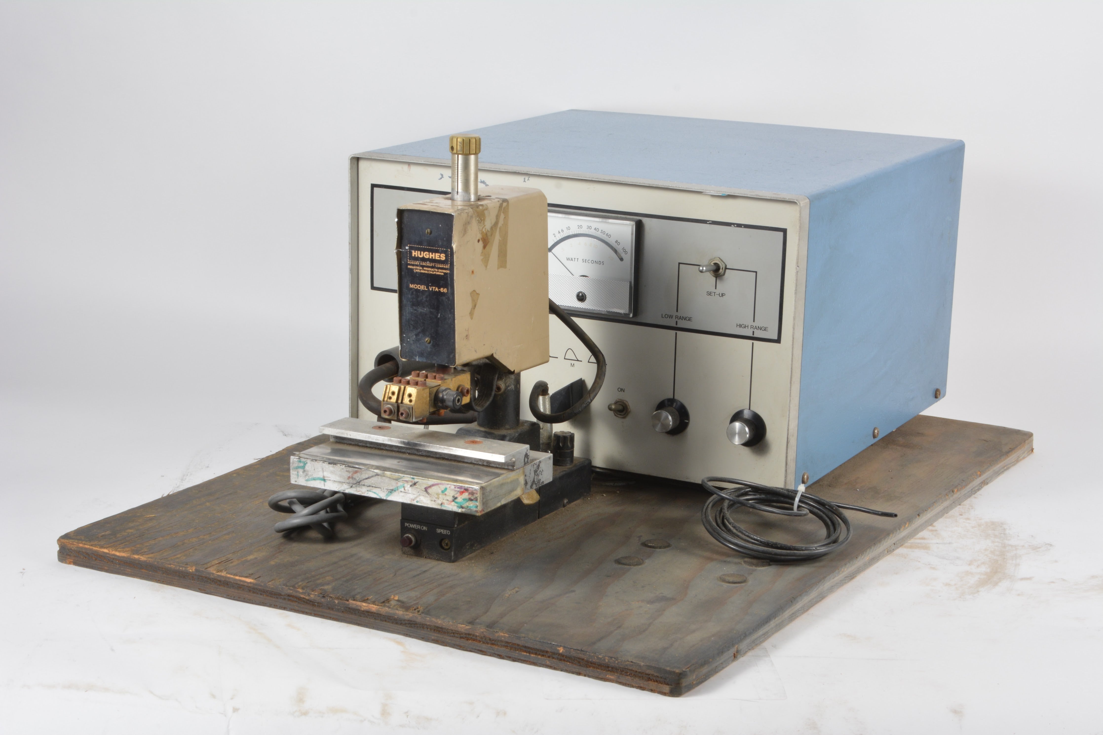 Hughes HRW 100C Welding Power Supply and Hughes VTA-66 Weld Head – NTC Tech