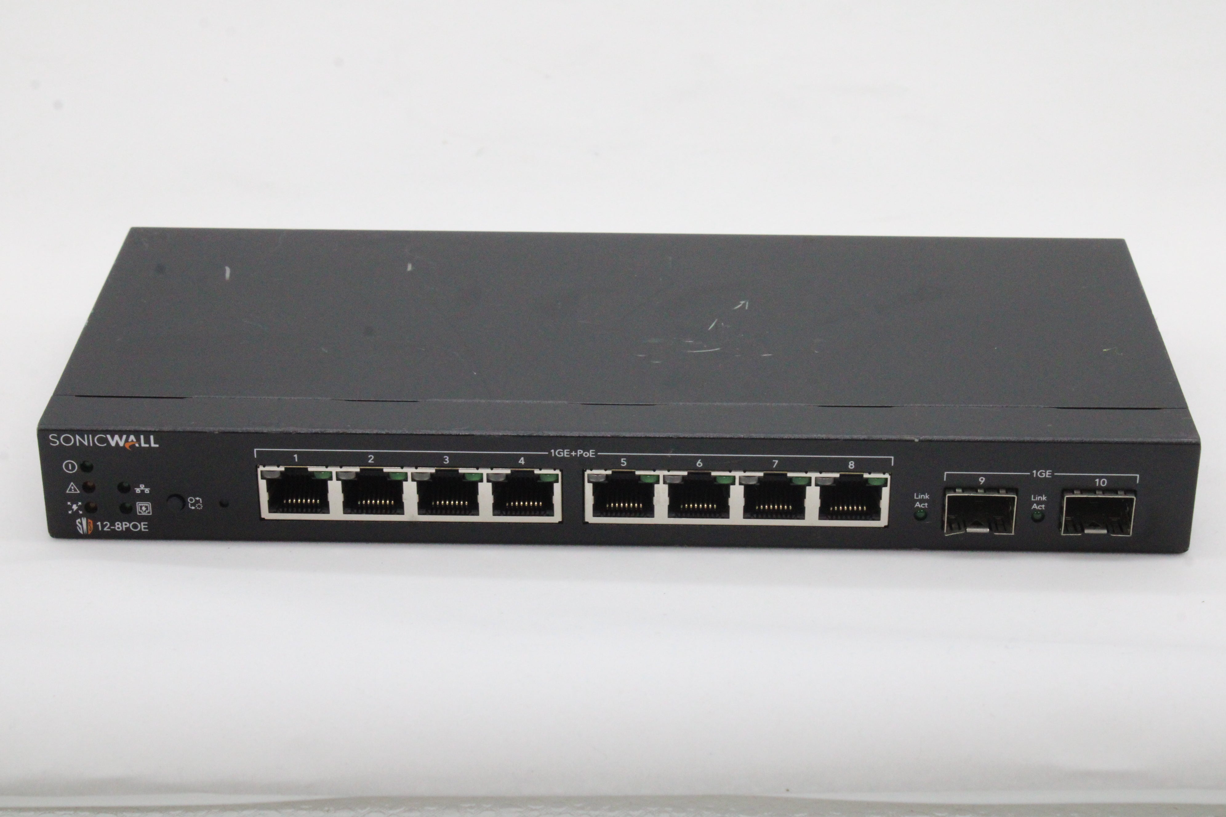 SonicWall Switch SWS12-8POE 10-Port Modular 55W PoE Switch – NTC Tech