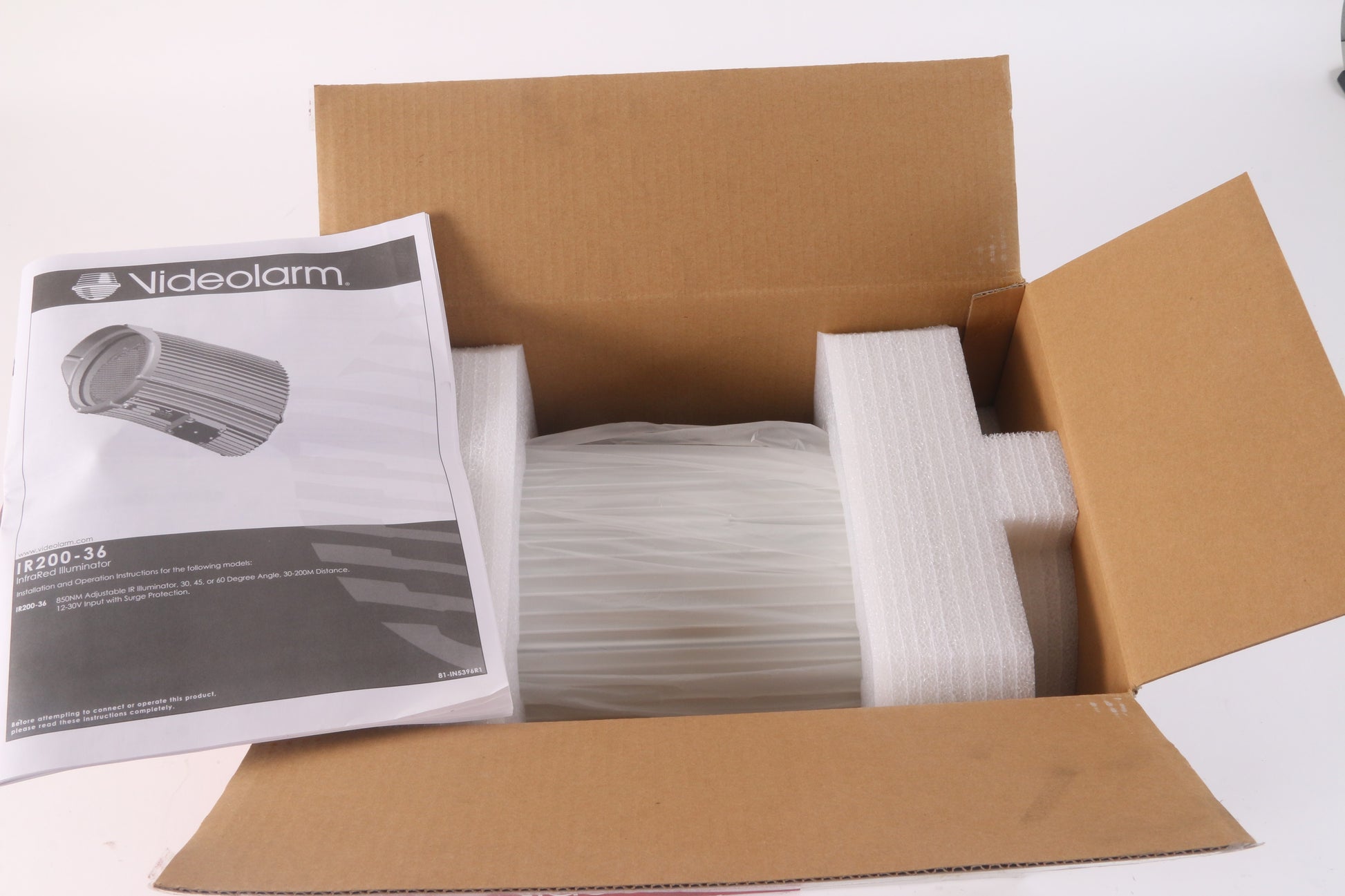 Videolarm IR200-36 Fully Adjustable IR Illuminator - New Open Box – NTC ...