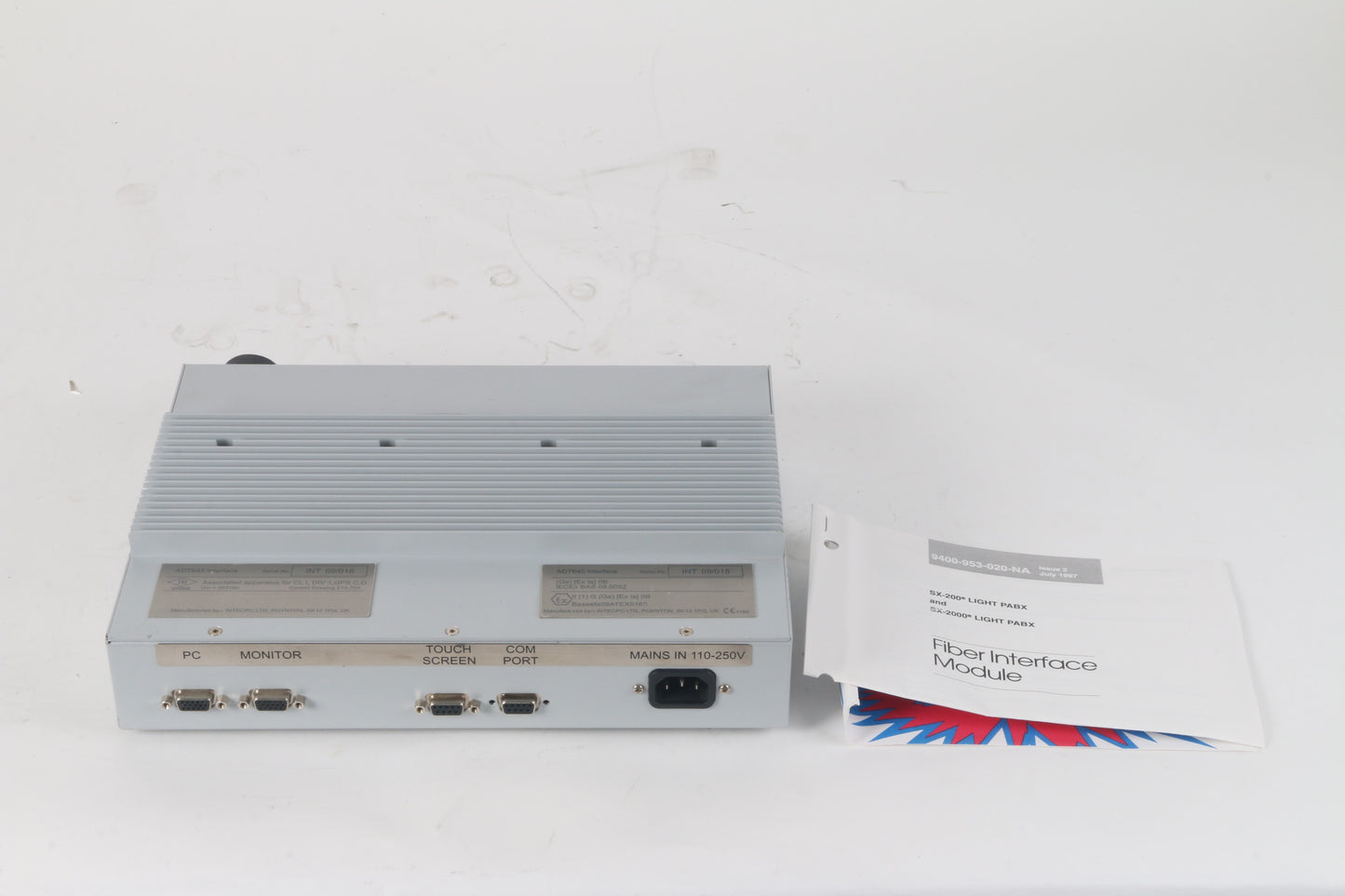 IntecPC ADT645 Touchscreen Interface Fiber Interface Module – NTC Tech