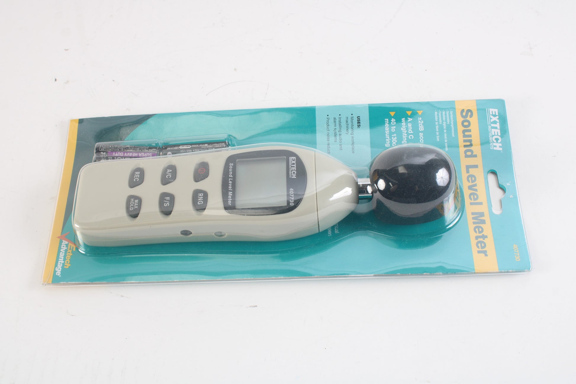 Extech 407730 1LYP4 Digital Sound Level Meter 40 to 130dB - NEW – NTC Tech