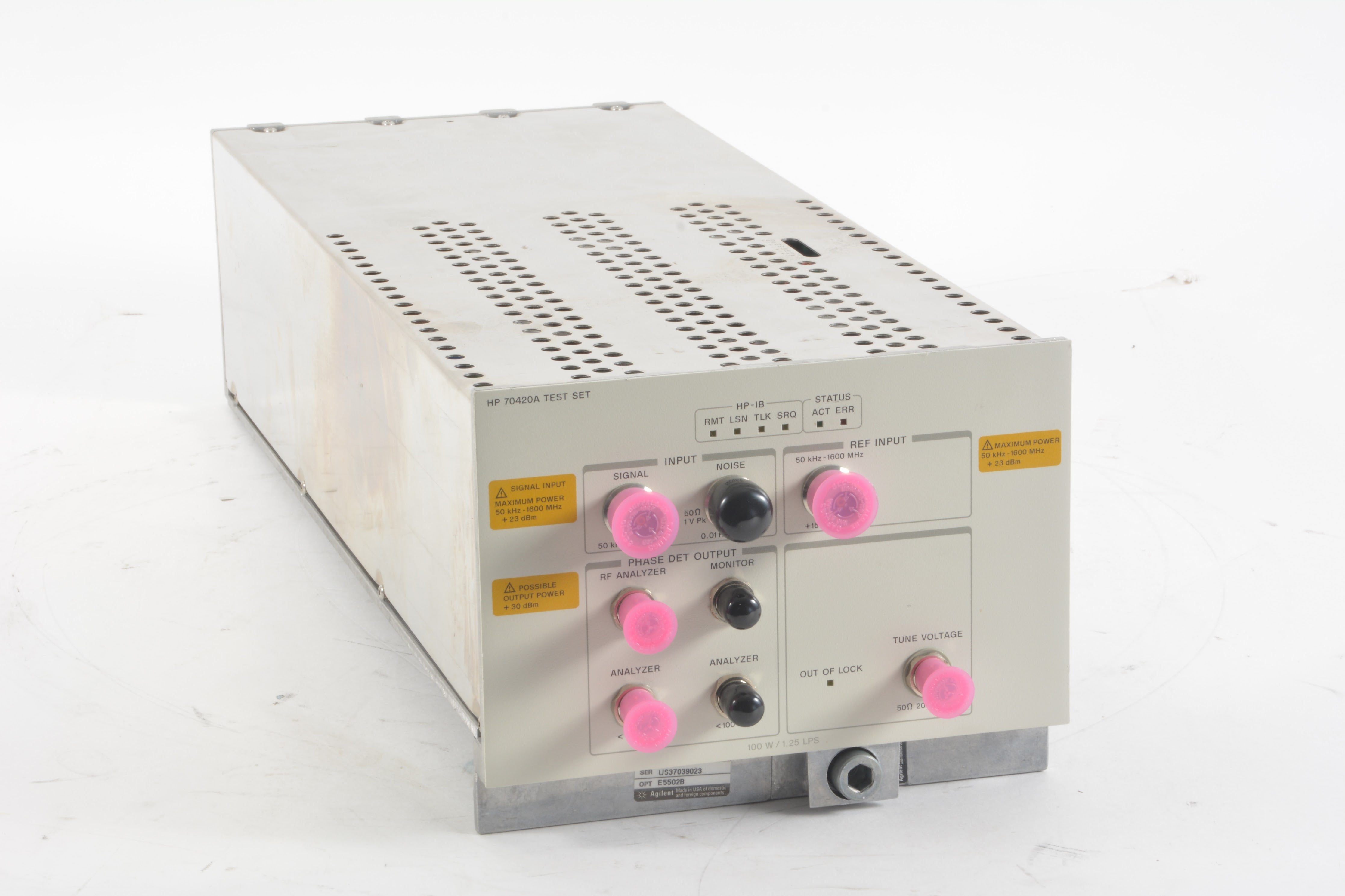 HP Agilent Keysight 70420A Phase Detector Test Set Module for E5502B 7 ...