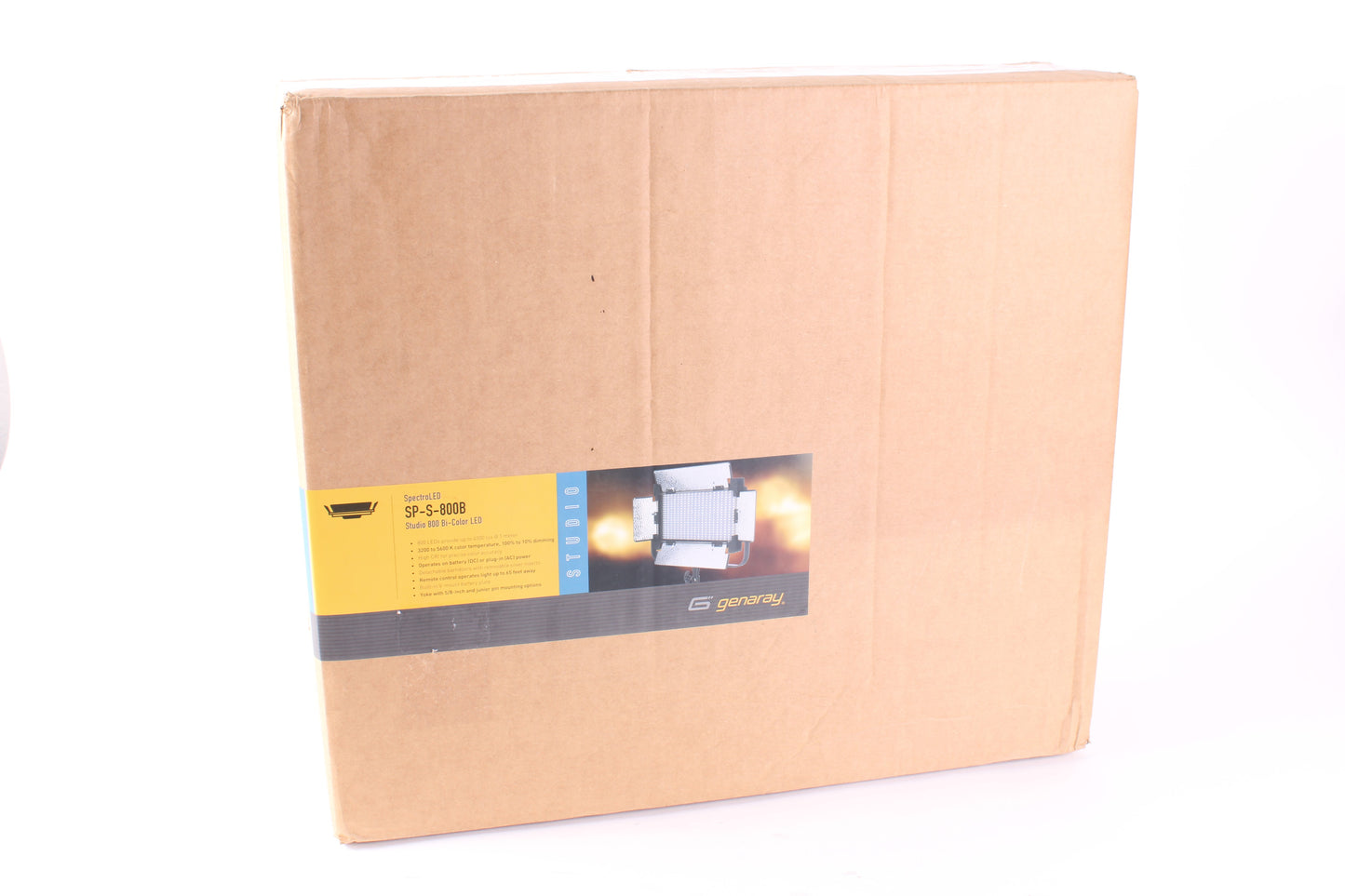 Genaray SP-S-800B Spectro 800 Bi-Color Studio LED Light – NTC Tech