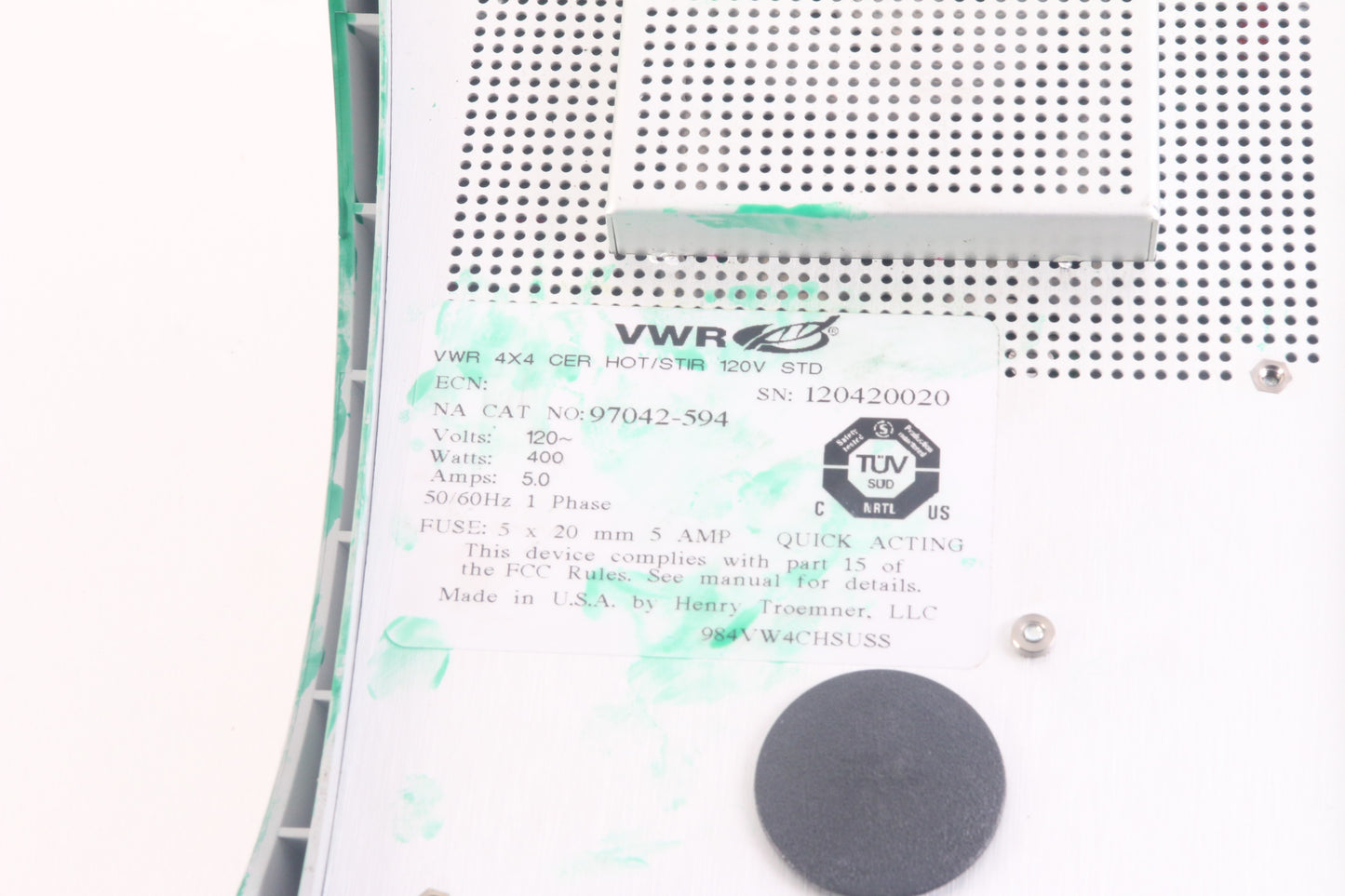 VWR 97042-594 4X4 Laboratory Hotplate / Stirrer 120V – NTC Tech