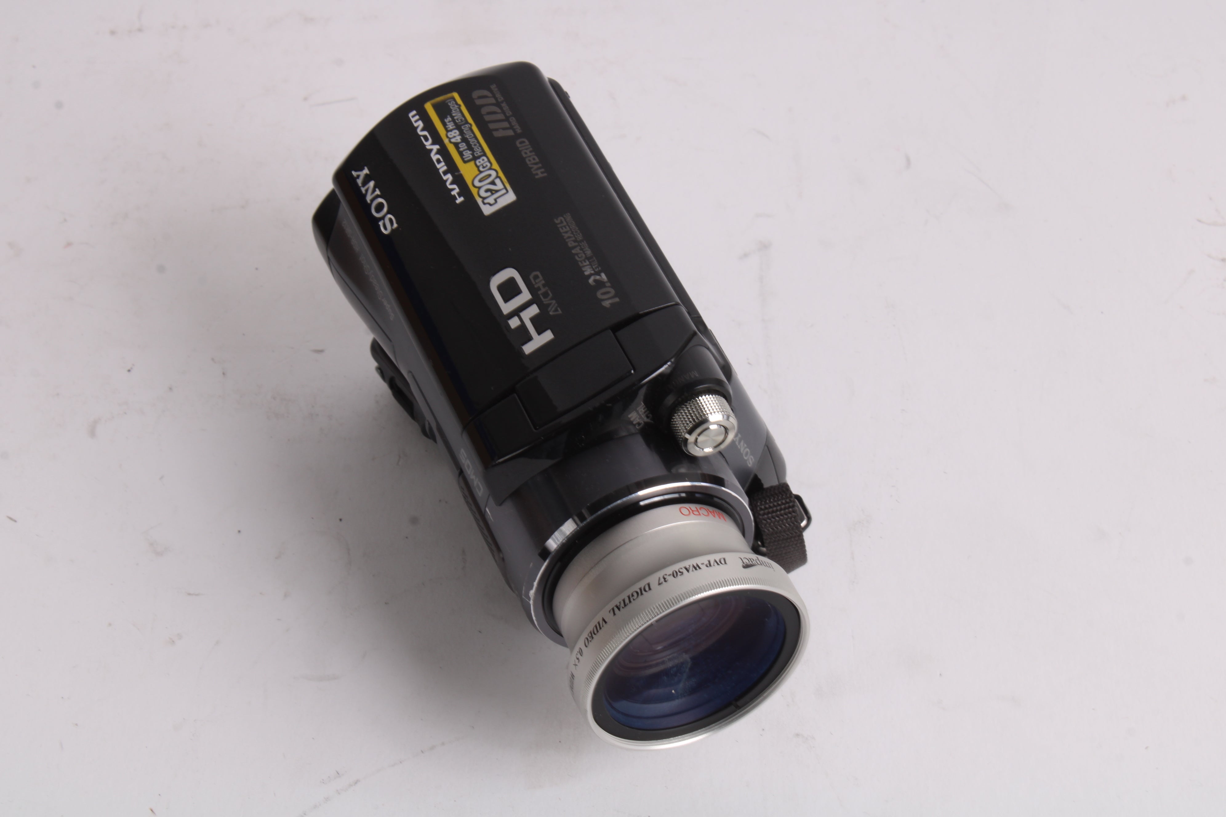 Sony Handycam HDR-SR12 High-Definition 120GB HDD & Memory Stick Camcor ...