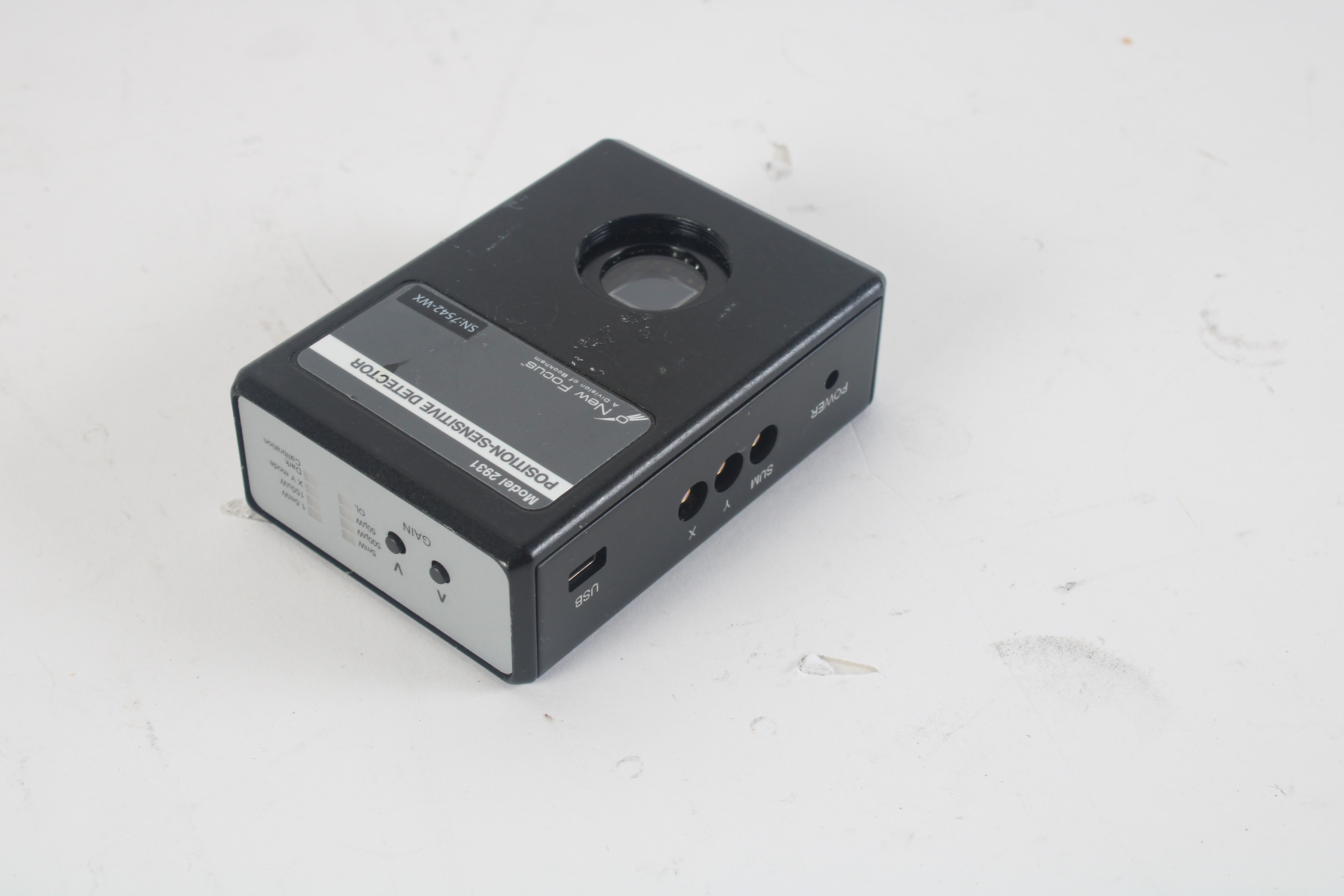 New Focus 2931 Position-Sensitive Detector – NTC Tech