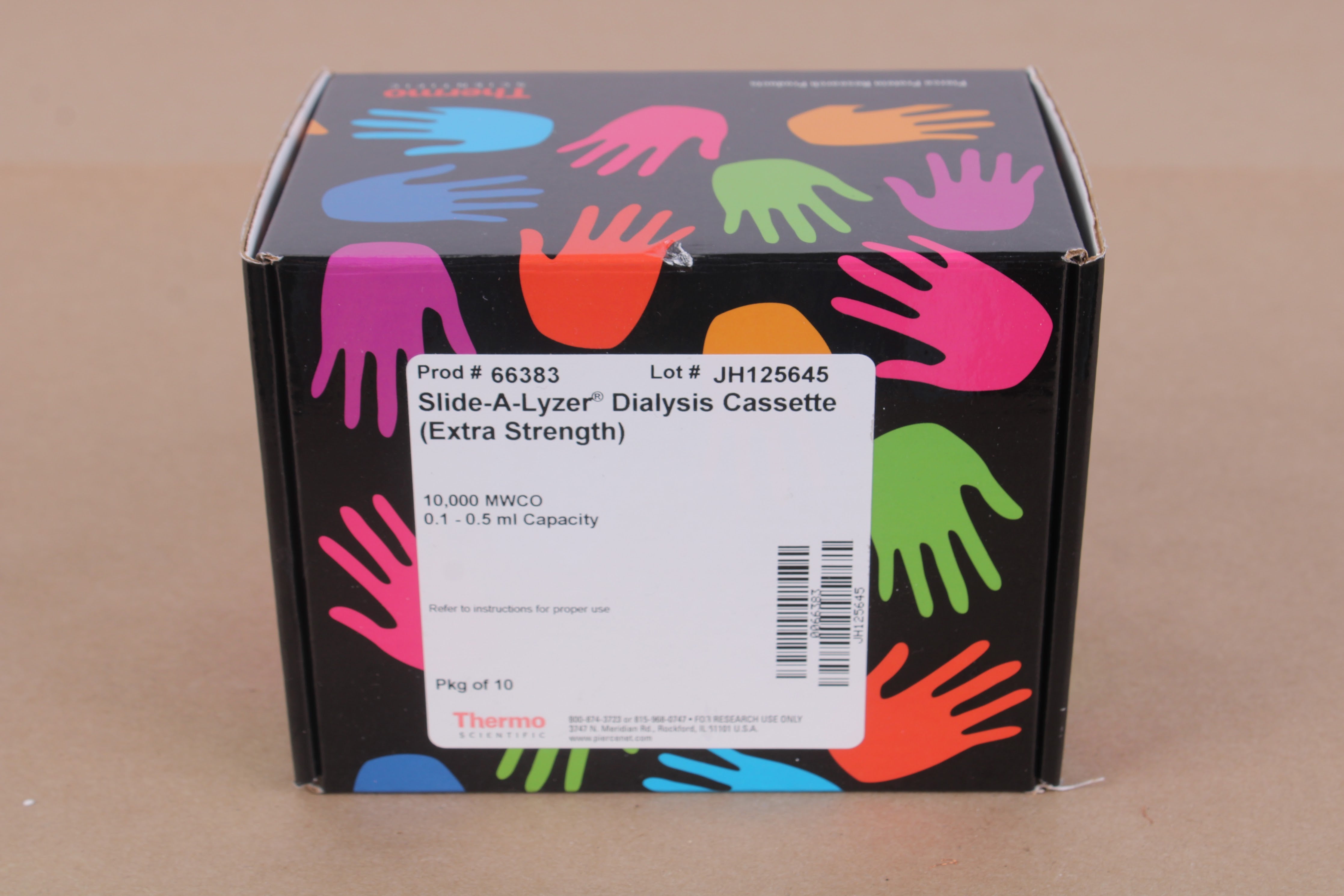 Thermo Scientific 66383 Slide-A-Lyzer Dialysis Strength Cassette Lot o ...