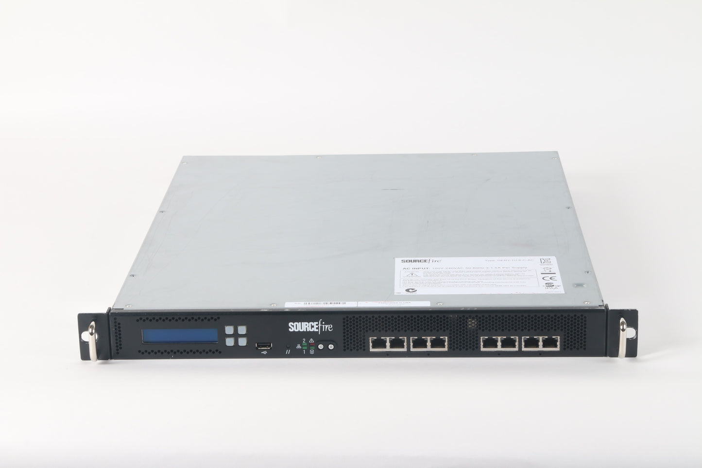 SourceFire 7110 Security Appliance GERY-1U-8-C-AC - No Hard Drive – NTC ...