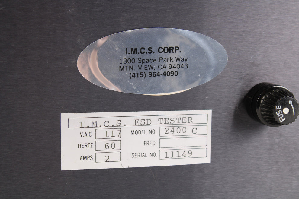 IMCS 2400C Electrostatic Discharge Sensitivity Test System ESD Tester ...