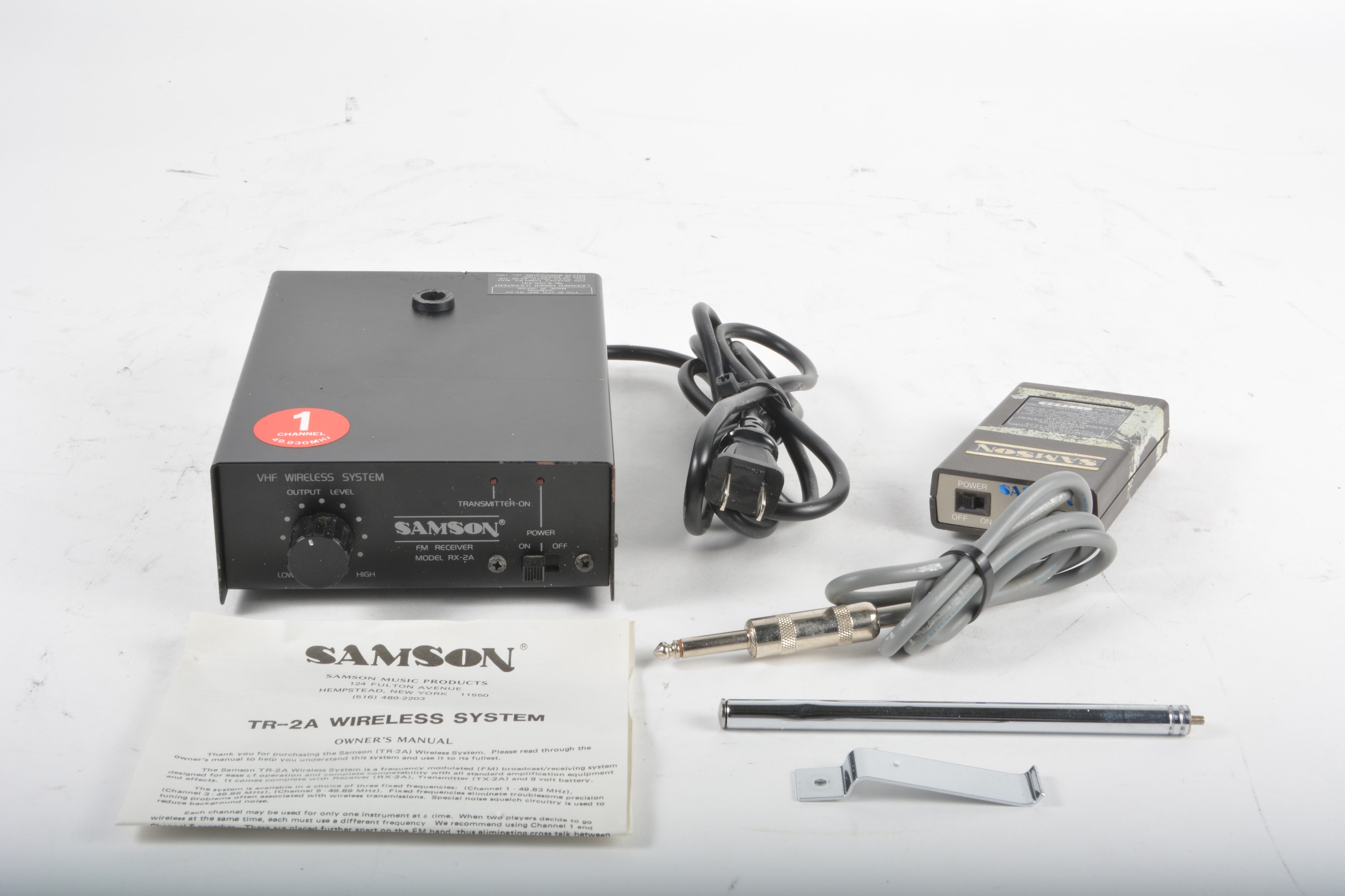 Samson RX-2A FM Receiver VHF Wireles System – NTC Tech