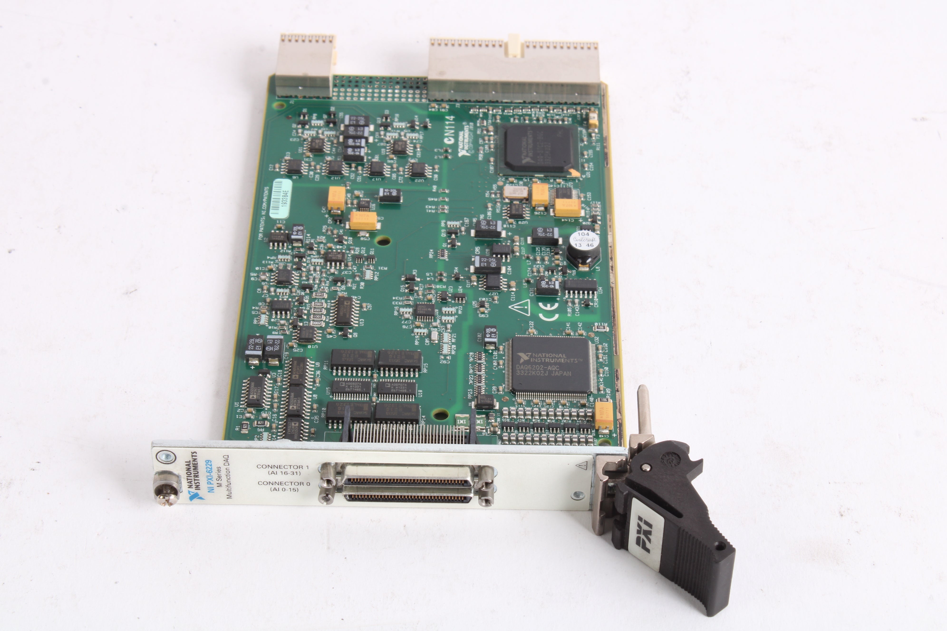 National Instruments NI PXI-6229 M Series Multifunction DAQ 191332F-01 ...