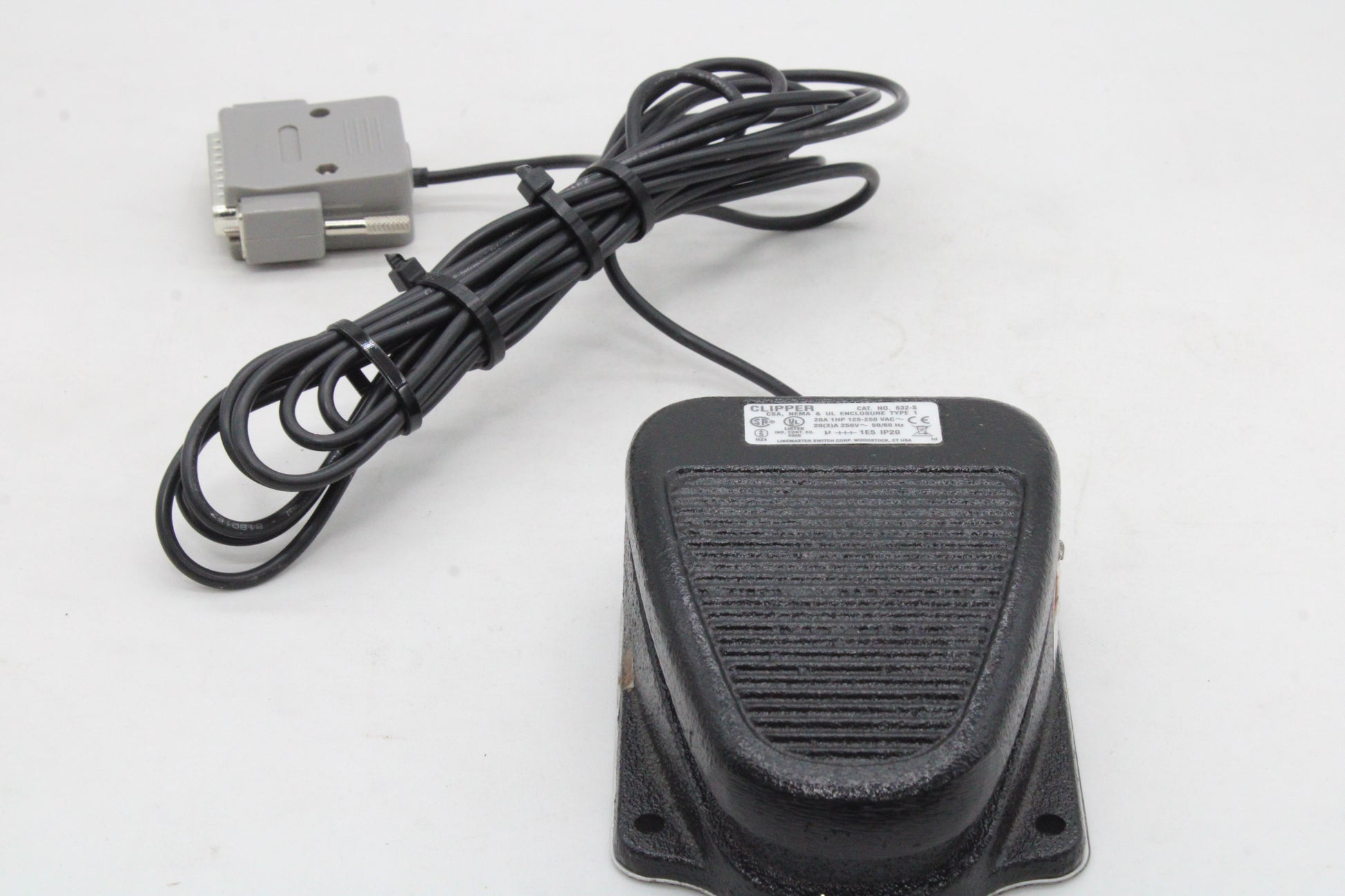 Linemaster Clipper 632-S Foot Operated Switch With Cable and Connector ...