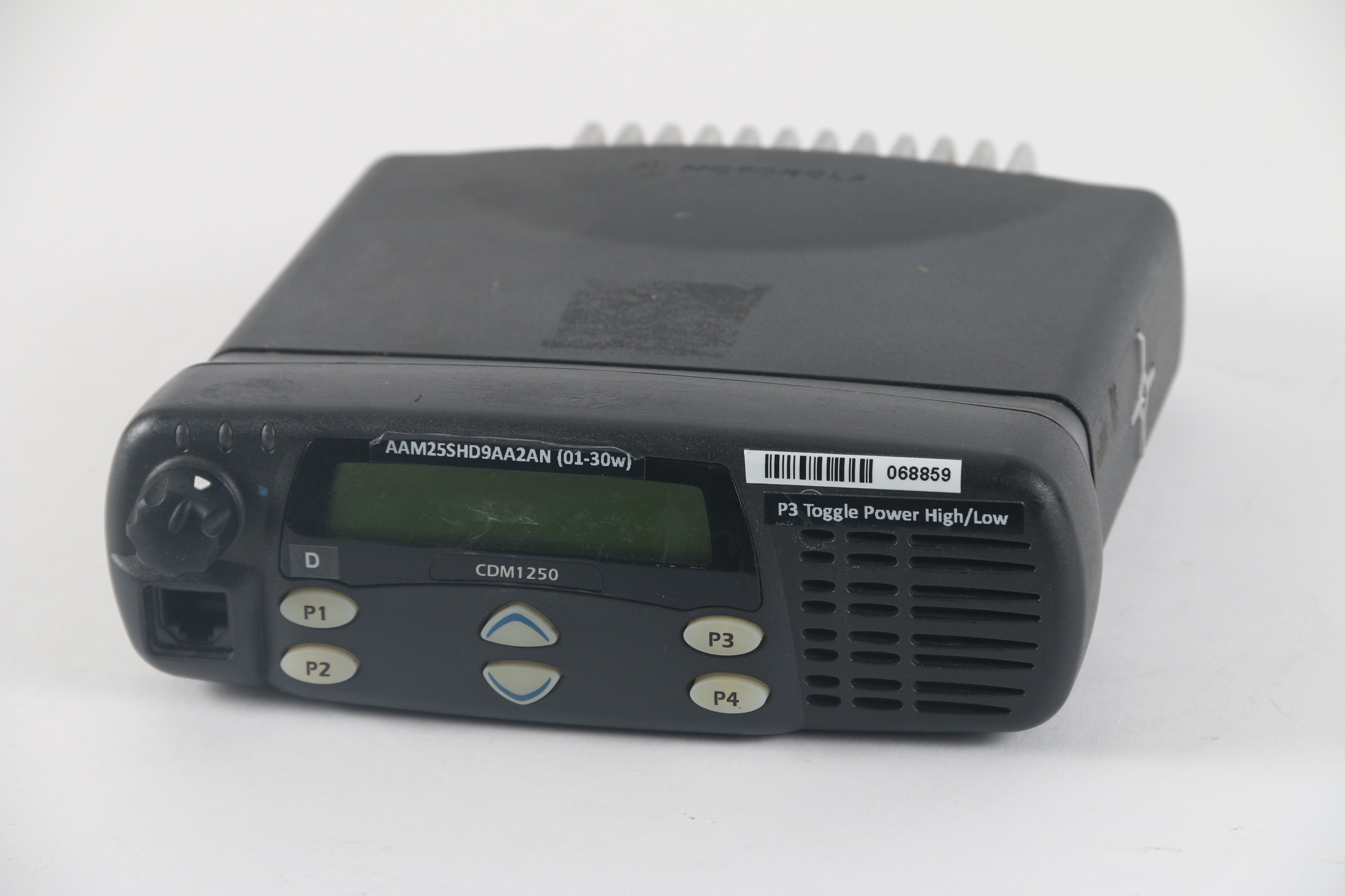 Motorola CDM1250 AAM25SHD9AA2AN Mobile Radio- Fair Condition – NTC Tech