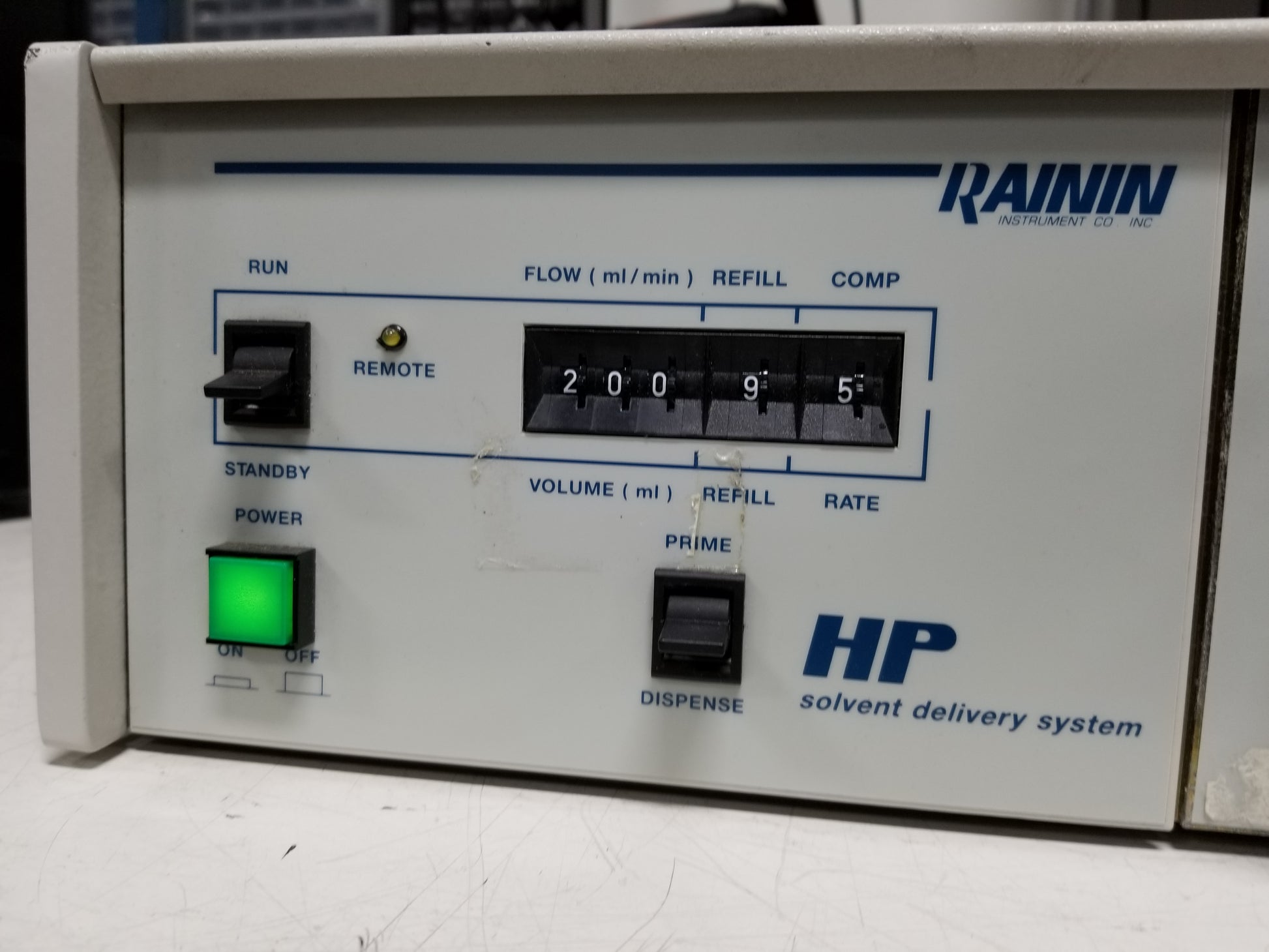 Rainin HP Solvent Delivery System – NTC Tech