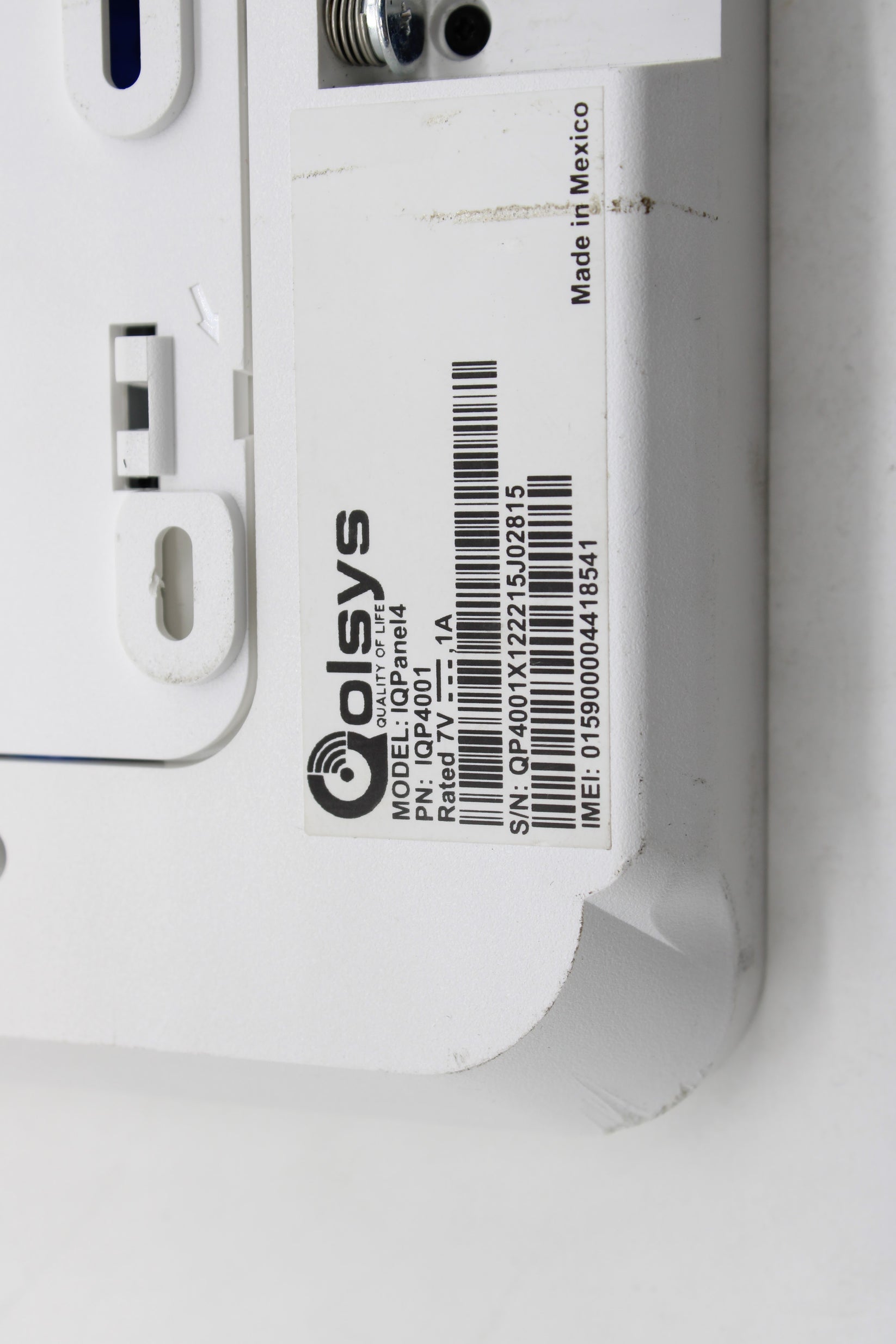 Qolsys IQ Panel 4 Wireless Touchscreen Control Panel IQP4001 – NTC Tech