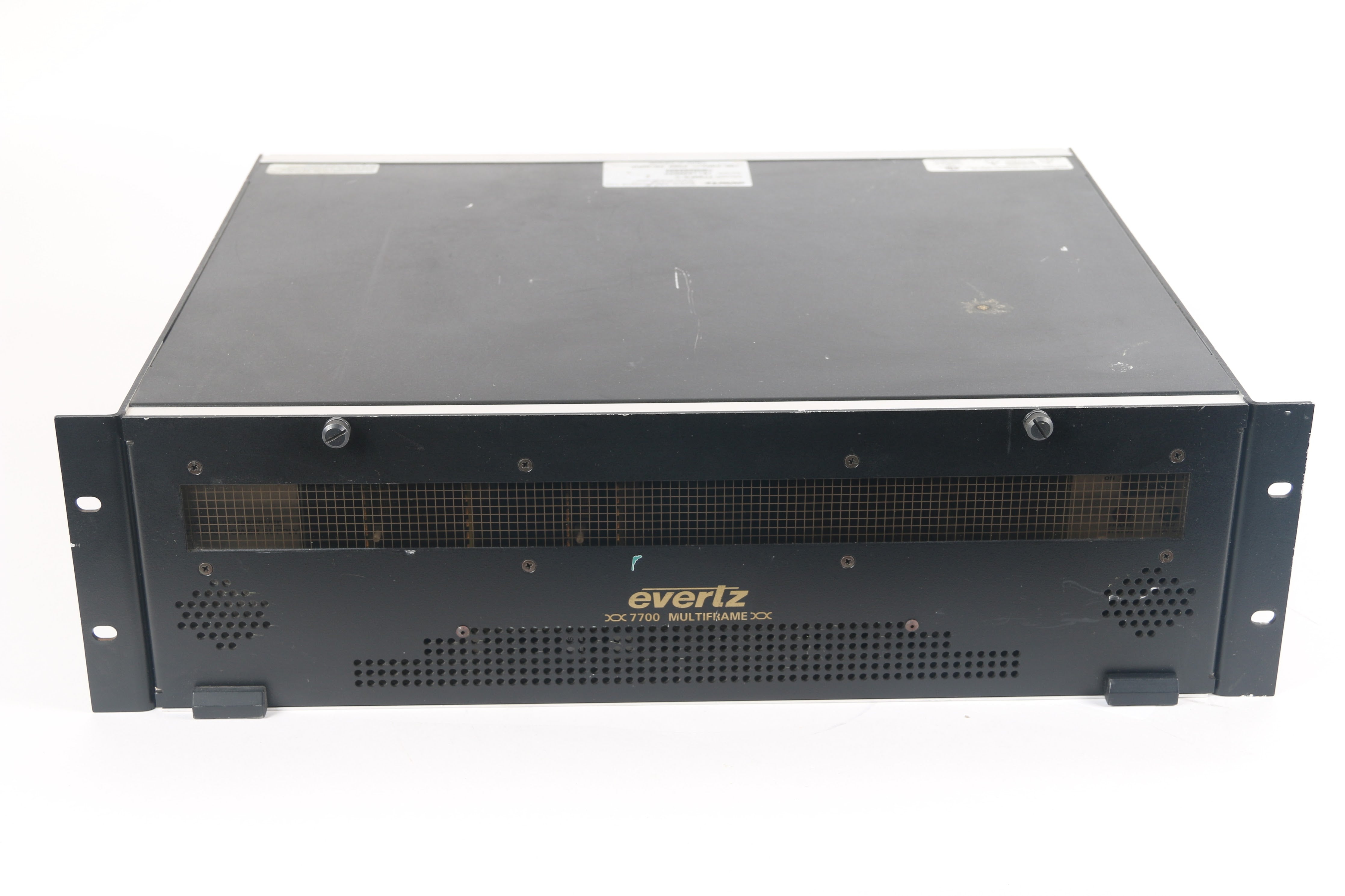 Evertz 7700FR-C Multiframe W/ 7767VIP12-SN & 7767VIP4-SN Cards – NTC Tech