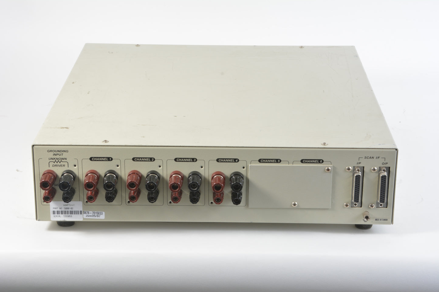 Quadtech 5000-02 Scanner – NTC Tech