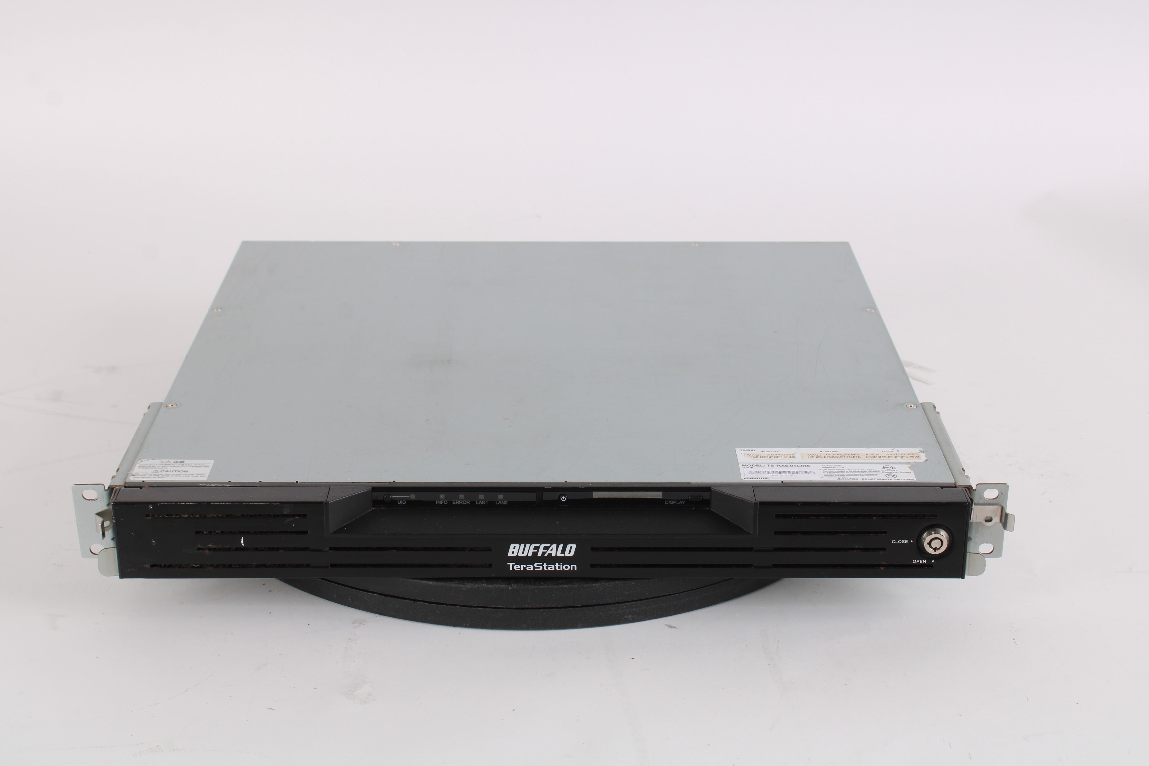 Buffalo TeraStation III TS-RX8.0TL/R5 8TB 1U Rackmount NAS Network Sto ...