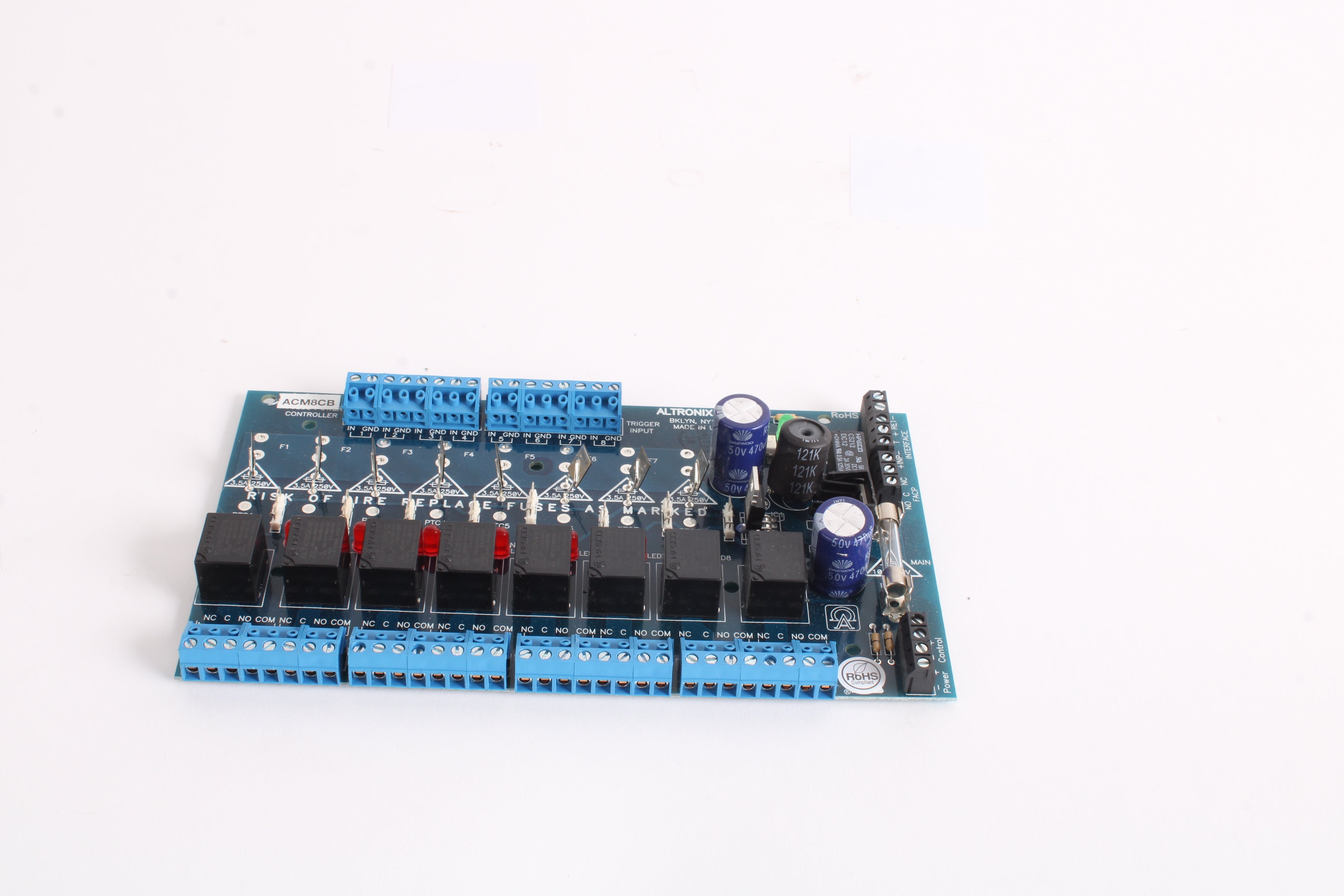 Altronix ACM8CB Multi-Output Access Power Controller – NTC Tech