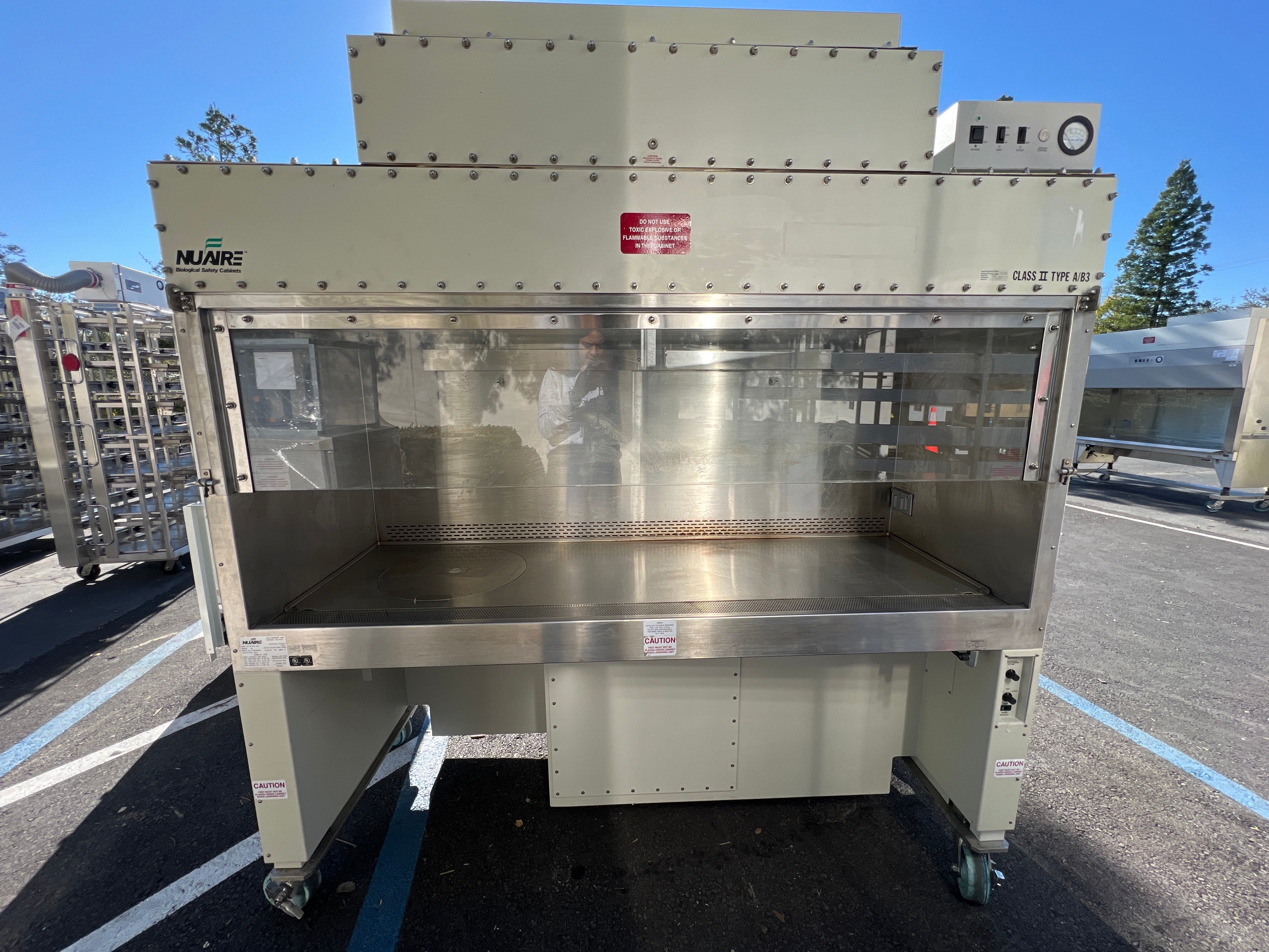 Nuaire NU-602-620 Type Class II Type A/B3 Biological Safety Cabinet – NTC Tech