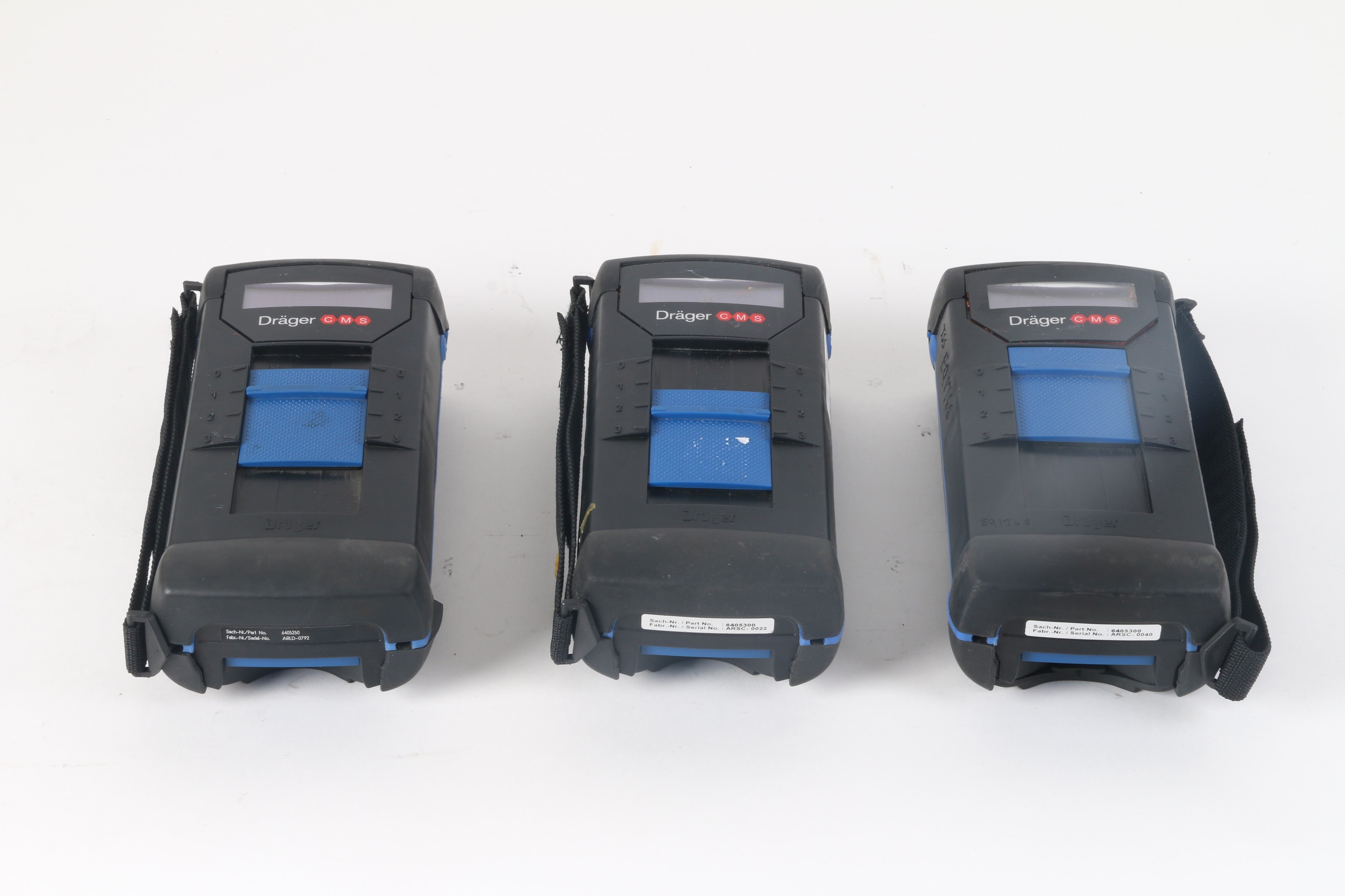 Lot of 3 Drager CMS Permissible Gas Analyzer – NTC Tech