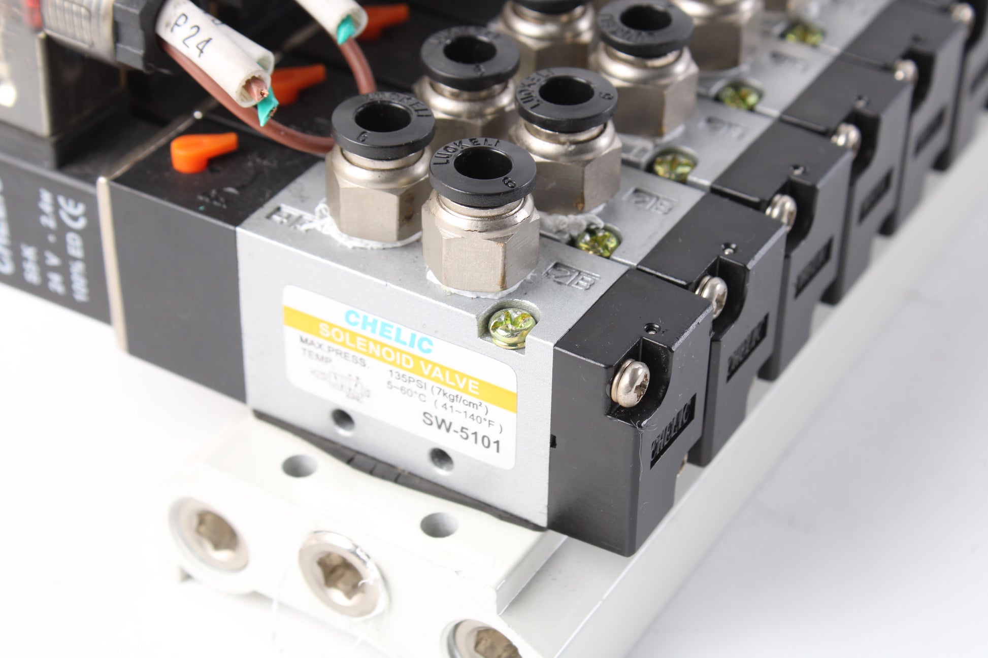 Chelic 8x: SW-5101 Solenoid Air Valve W/ Manifold – NTC Tech