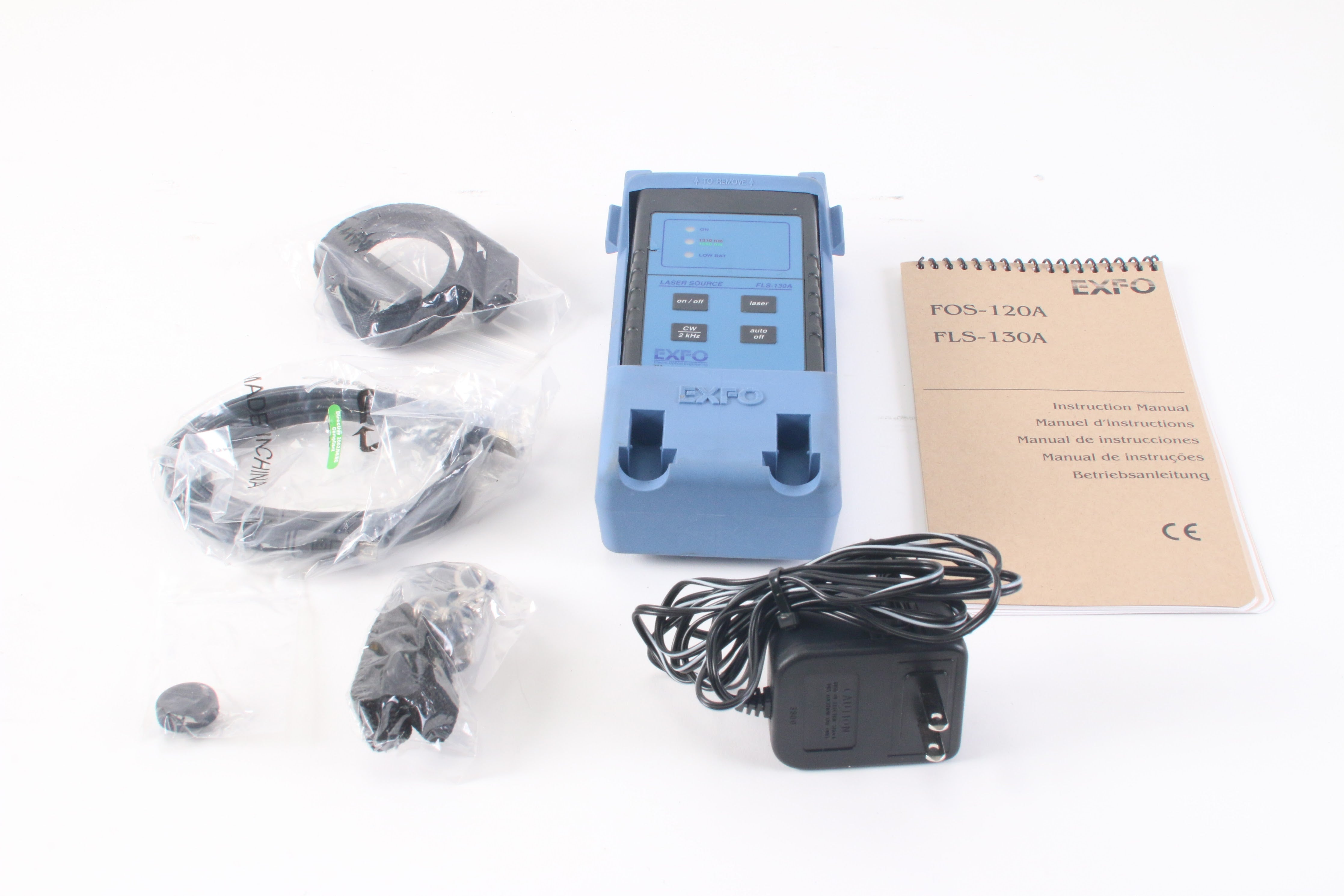 Exfo FLS-133A-54 1550 nm Laser Source Meter W/ Manual and Case – NTC Tech