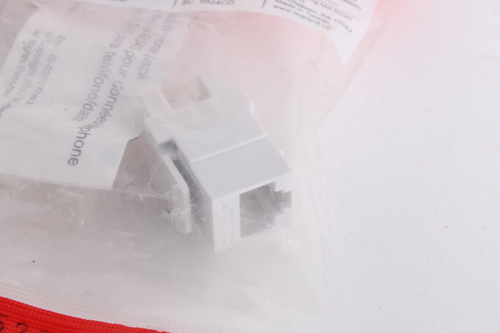 Legrand WP3450-WH CAT 5e RJ45 Keystone Connector Lot of 7 - NEW – NTC Tech