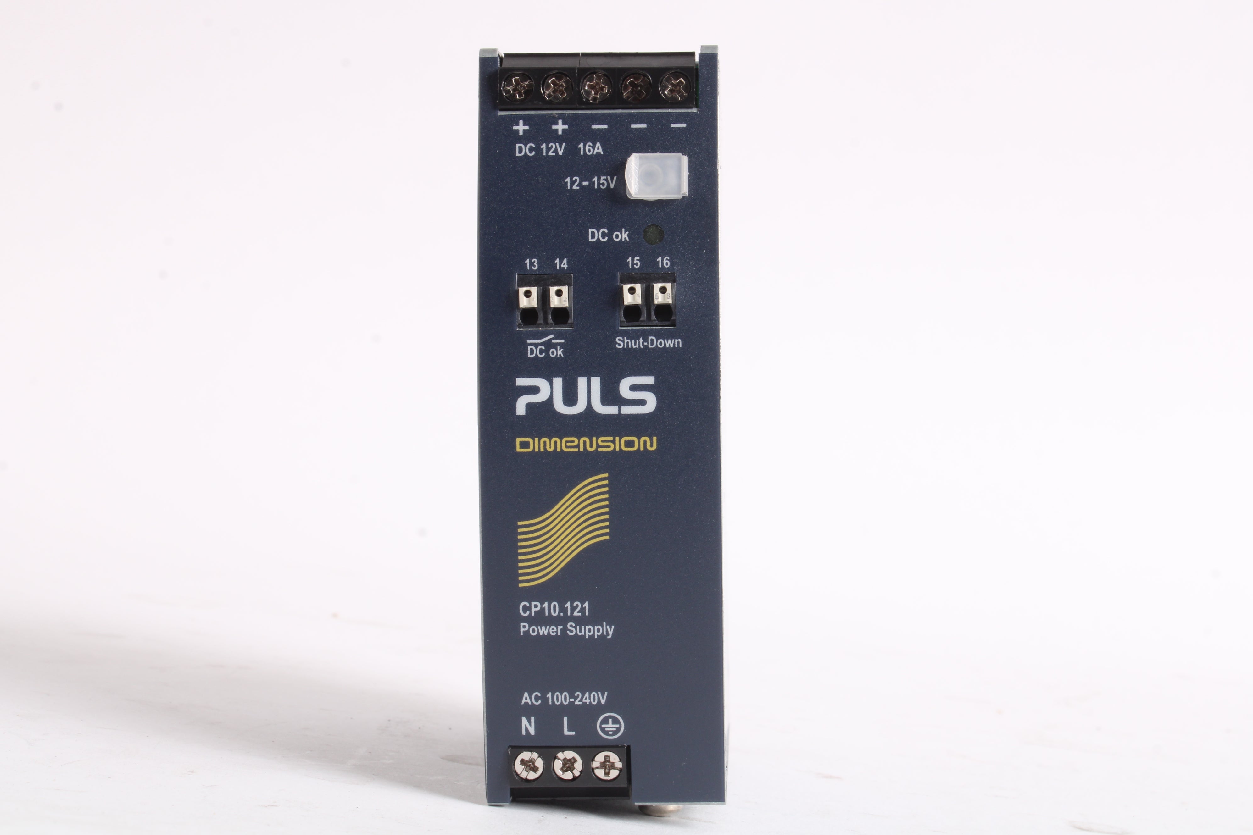 Puls CP10.121 DIN Rail Power Supply - 12V, 16A, 192W – NTC Tech