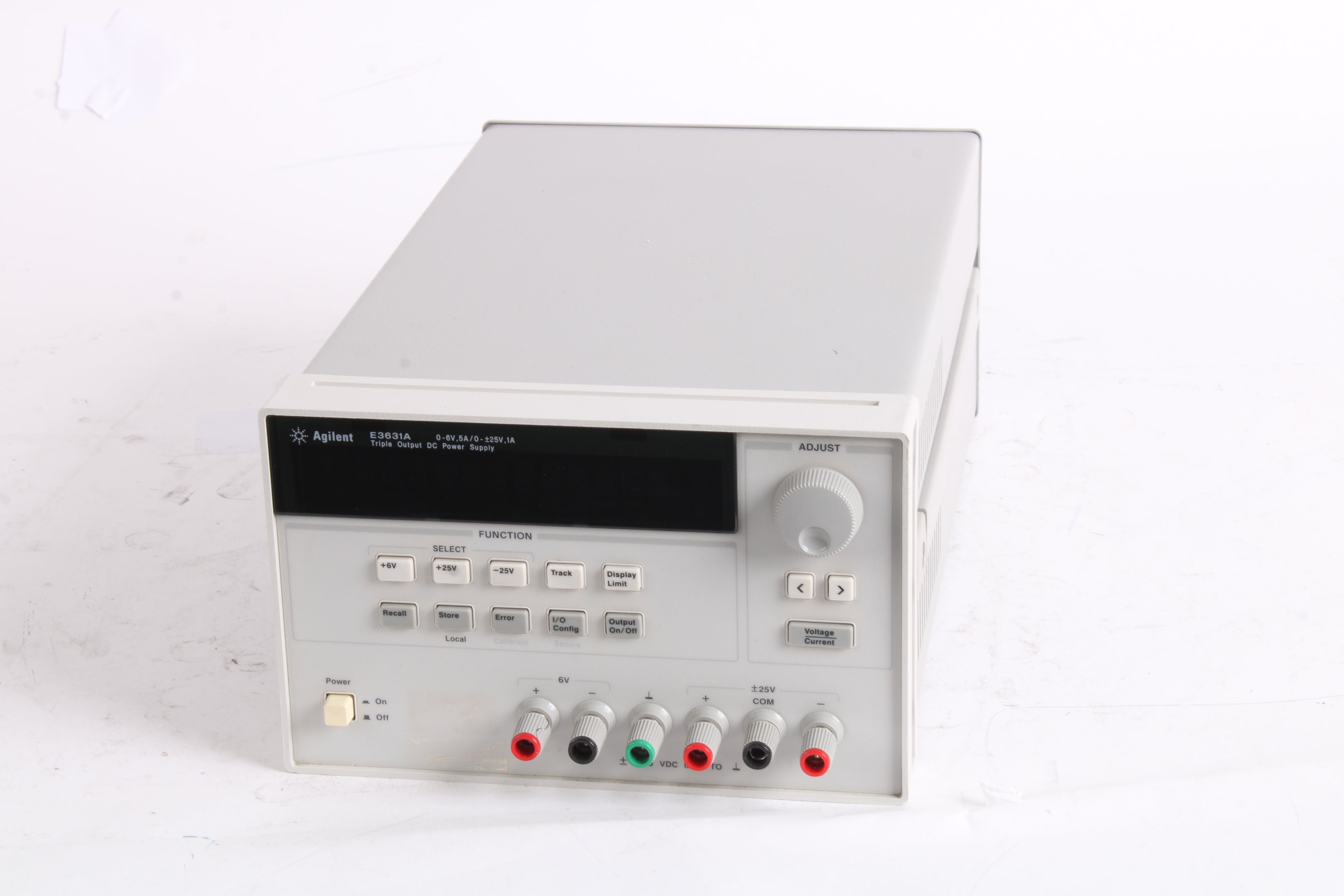 Agilent E3631A 0-6V,5A/0-+/-25V 1A Triple Output DC Power Supply – NTC Tech