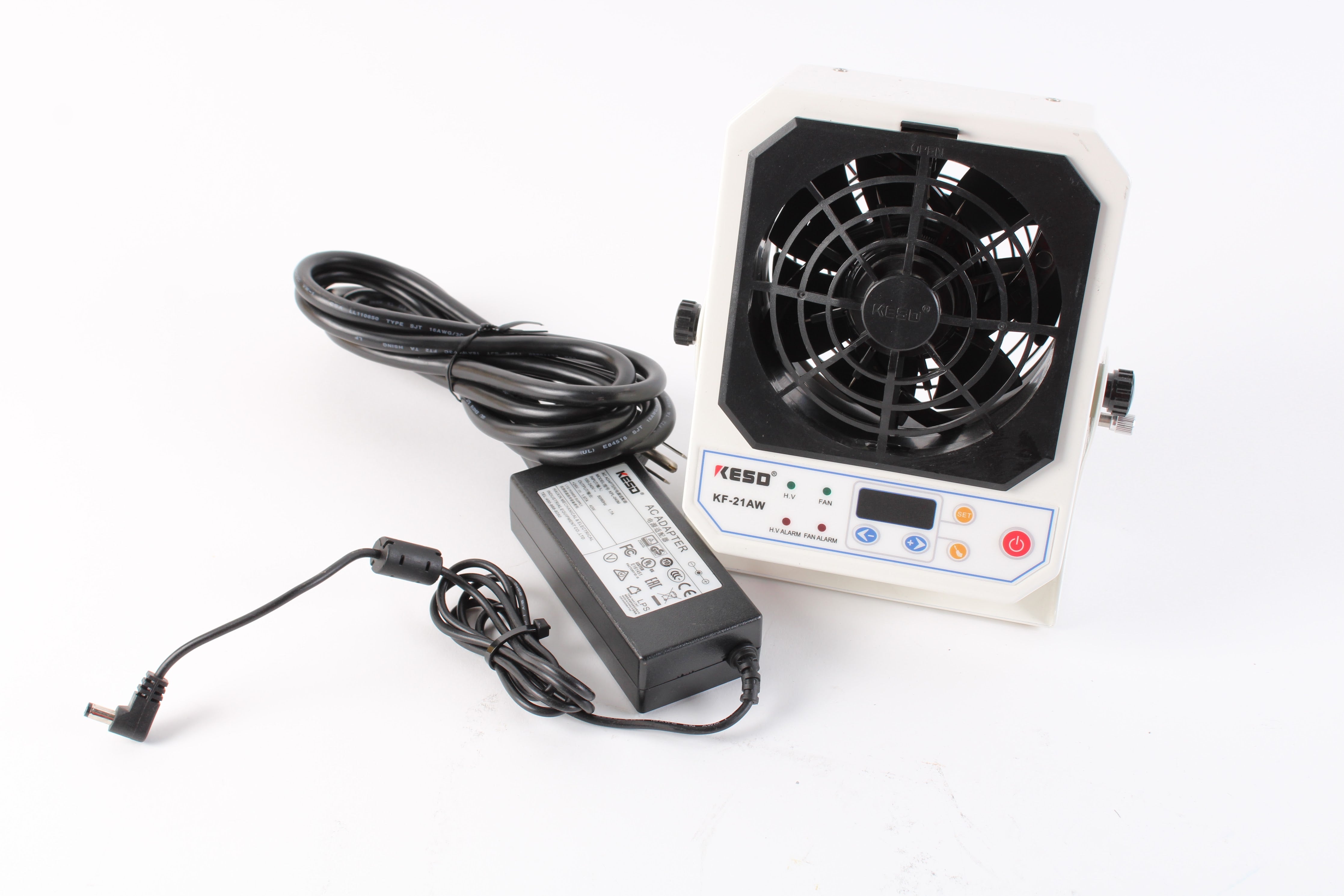 KESD KF-21AW Cleaning Desktop Ionizing Air Blower With Power Supply ...