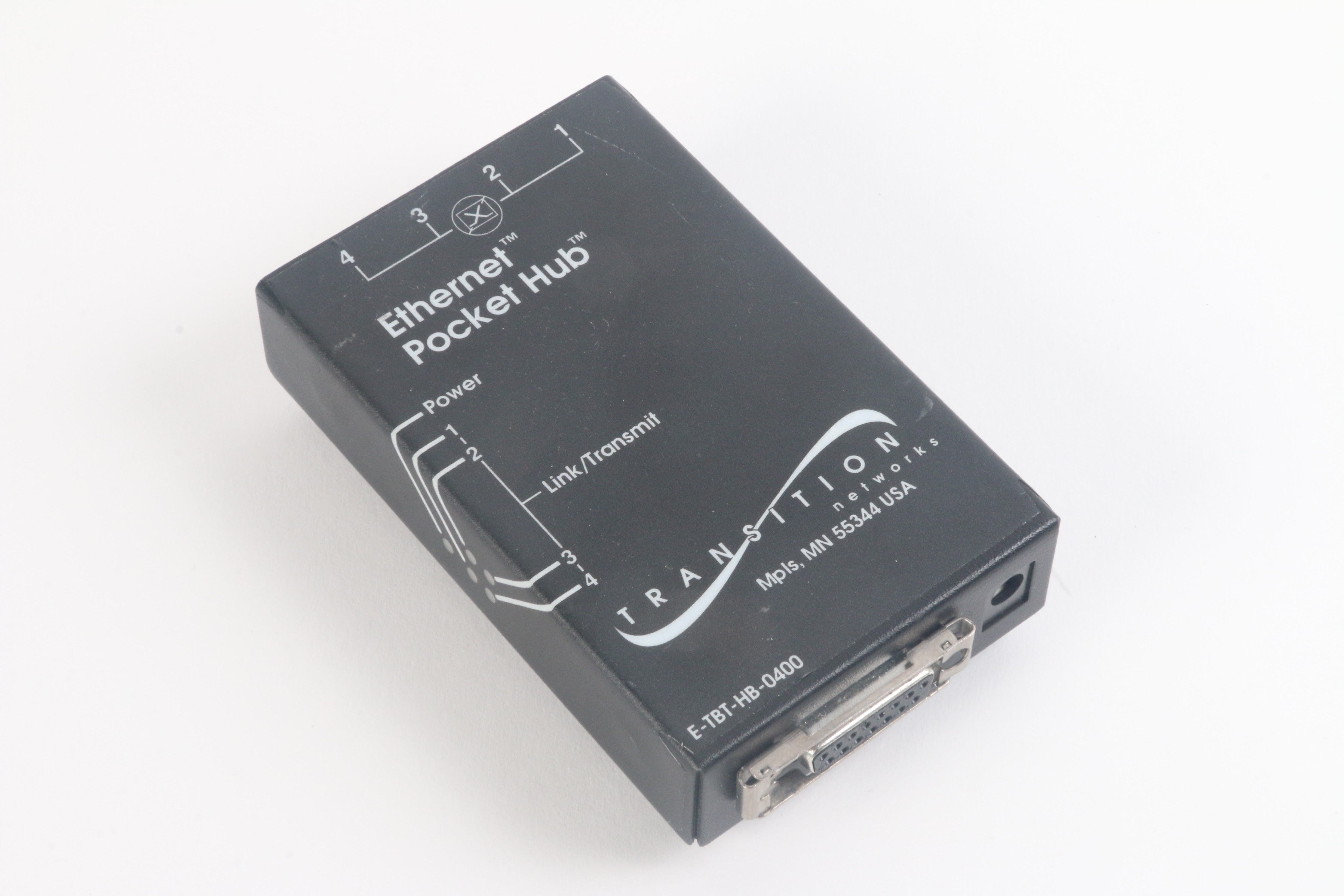 Transition Networks E-TBT-HB-0400 Ethernet Pocket Hub – NTC Tech