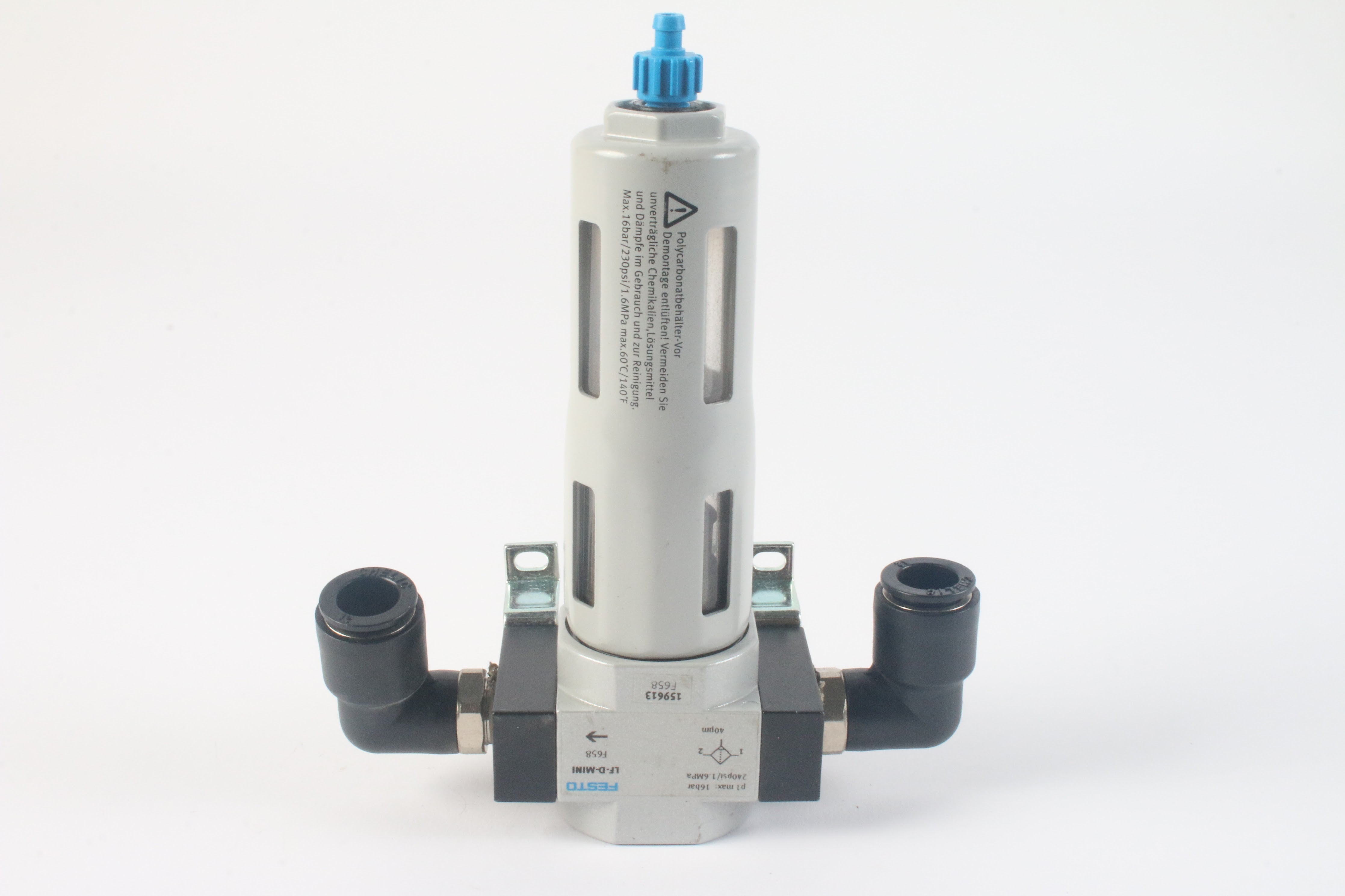 Festo LF-D-MINI Filters - Filter, Air, MINI, 40 Mic, Man Drain, Flange ...