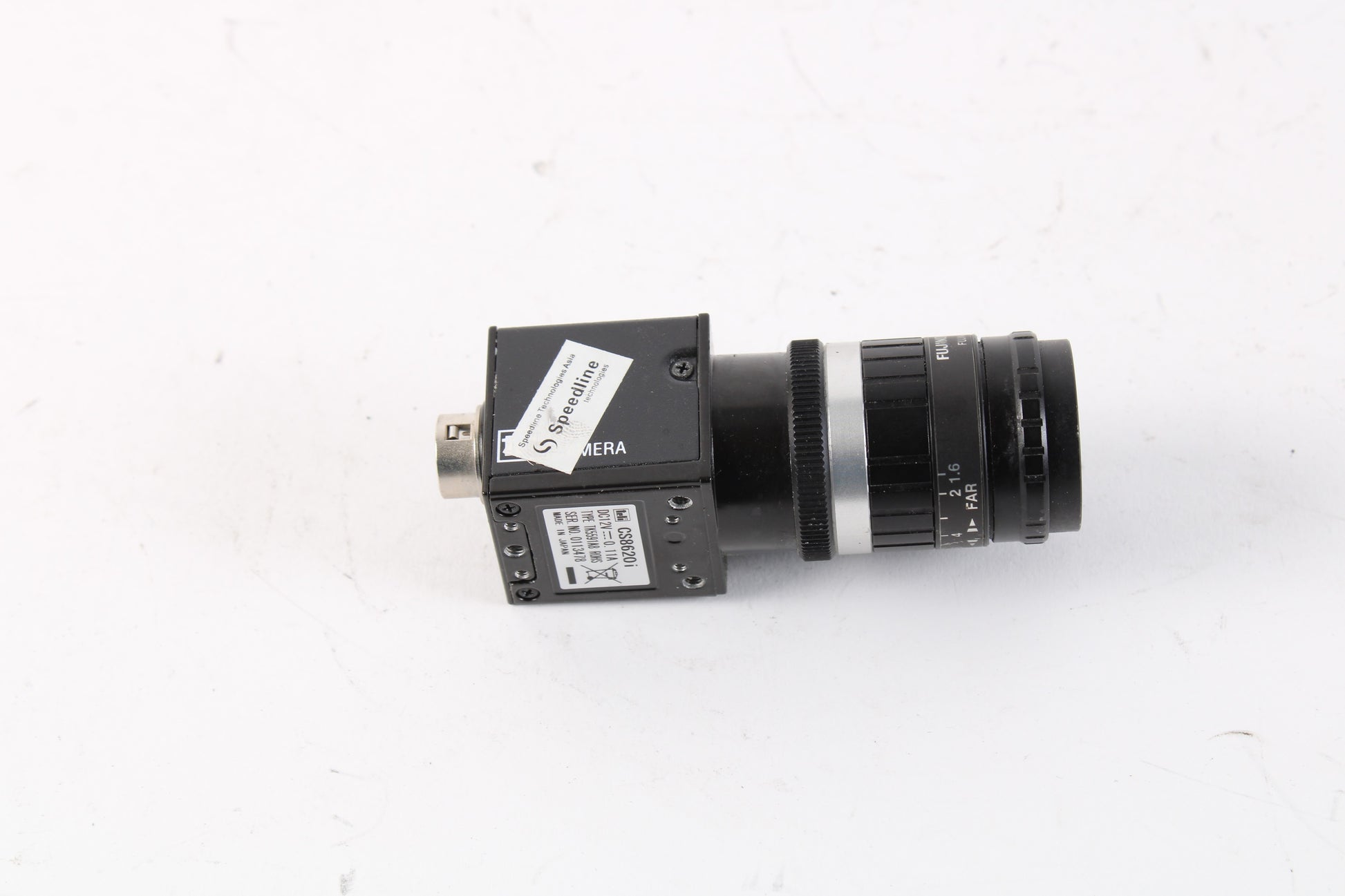 Toshiba Teli CS8620i CCD Monochrome Analog Camera W/ Fujinon HF35HA-1B ...