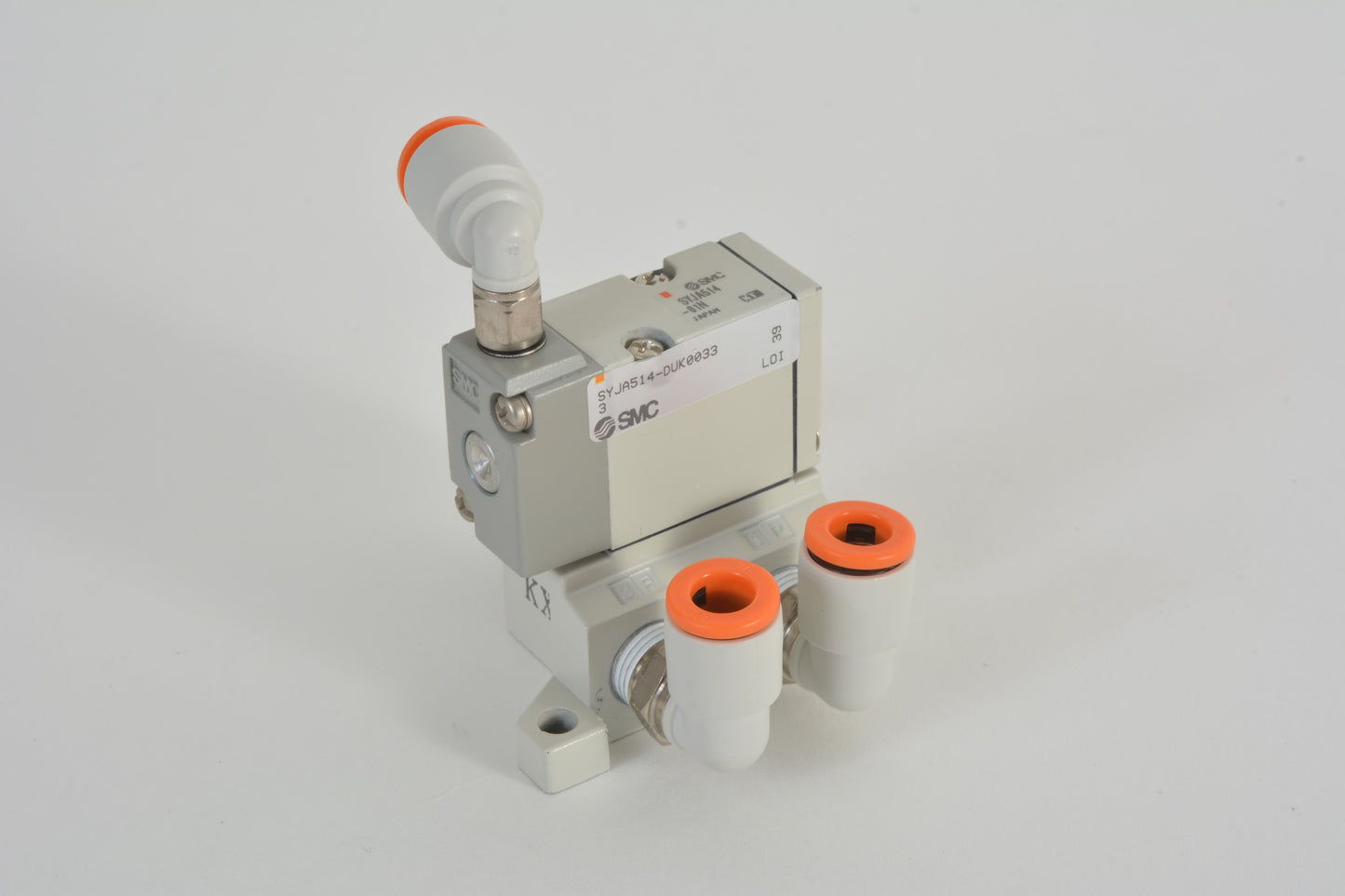 SMC SYJA514-01N Air Pilot SYJ500 Solenoid Valve 3-Port – NTC Tech