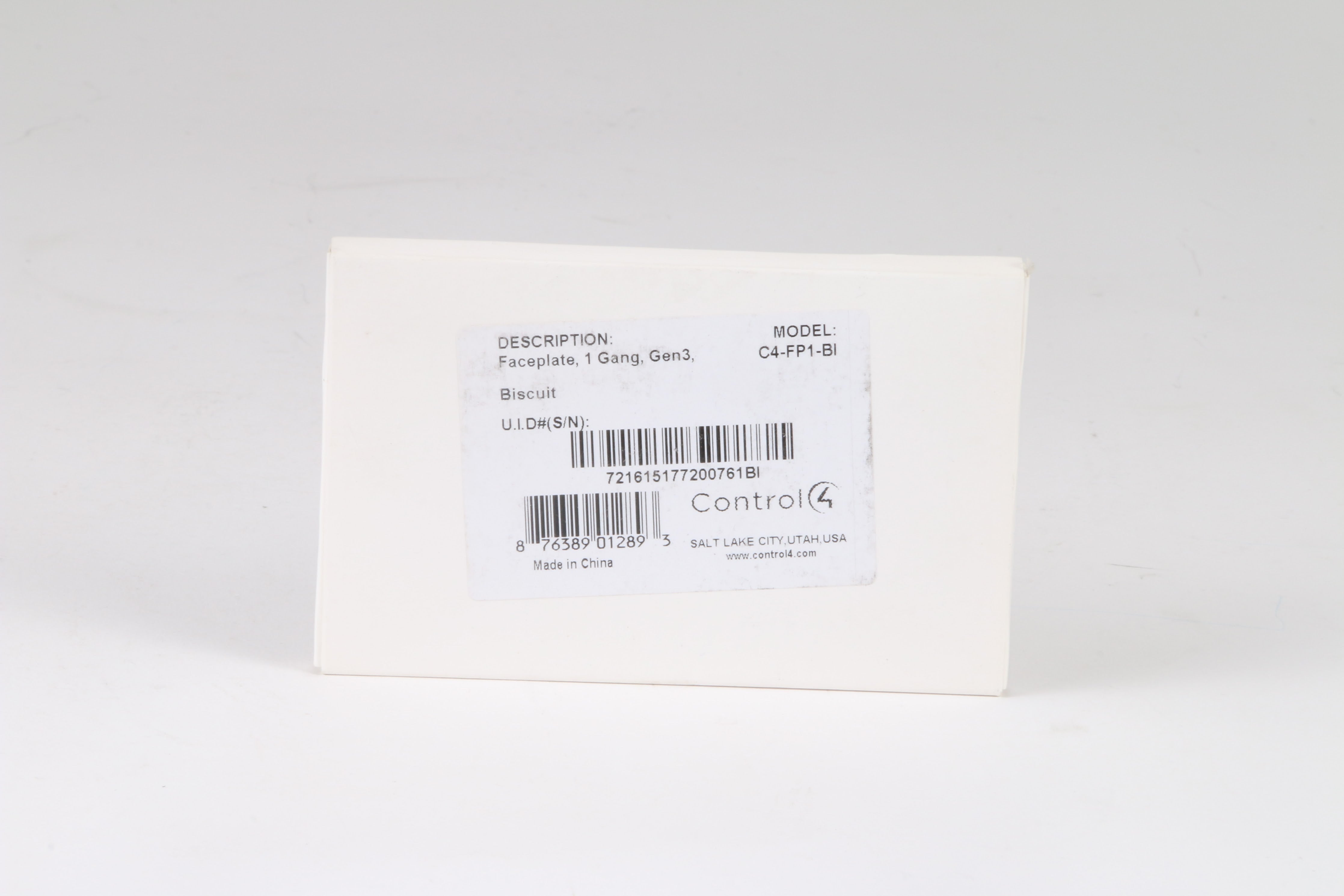 Control4 C4-FP1-BI 1 Gang Gen3 Faceplate - New Biscuit Lot of 10 – NTC Tech