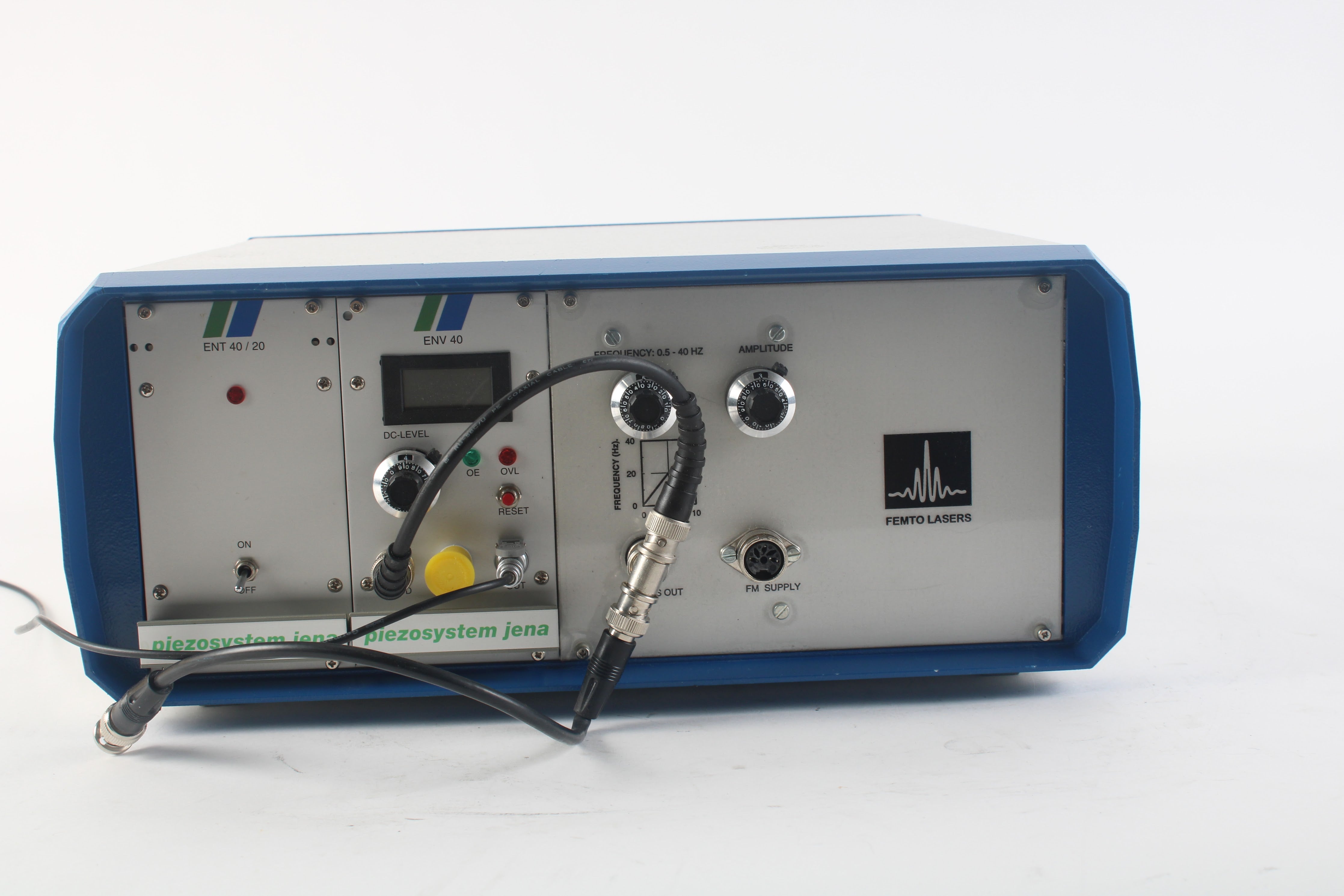 Femto Lasers / Piezosystem Jena Amplifier System Frequency: 0.5-40HZ – NTC Tech