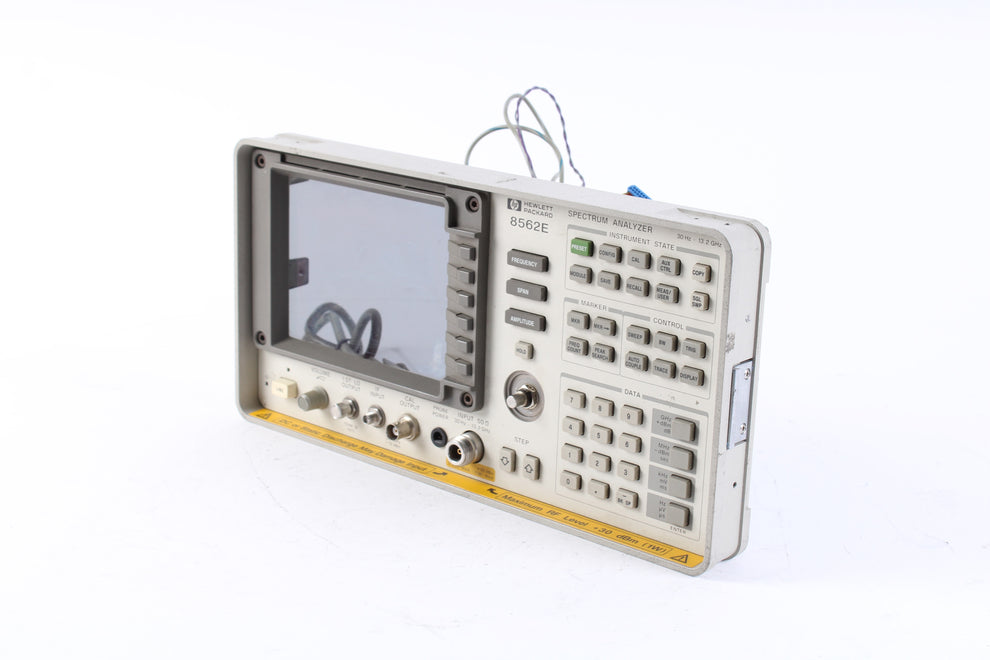 HP / Agilent / Keysight 8562E Spectrum Analyzer Front Panel – NTC Tech