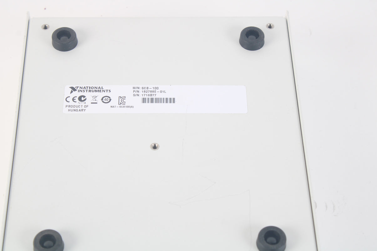 National Instruments NI SCB-100 Shielded Connector Terminal Box – NTC Tech