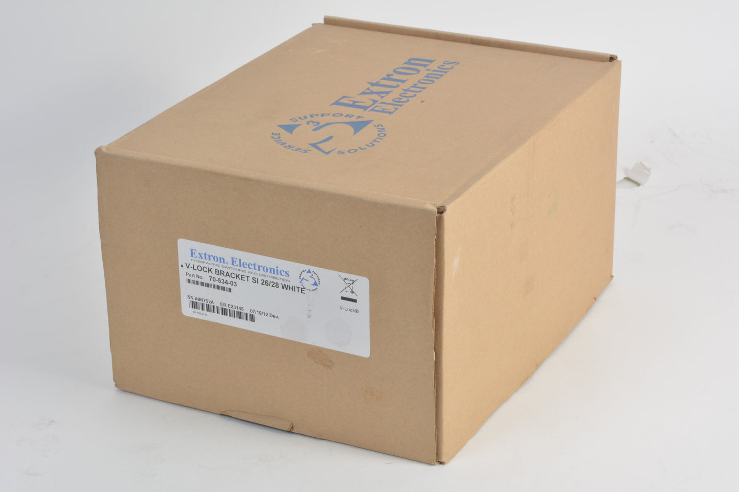 Extron 70-534-03 v-Lock Bracket SI 26/28 White Extron Electronics Tilt ...