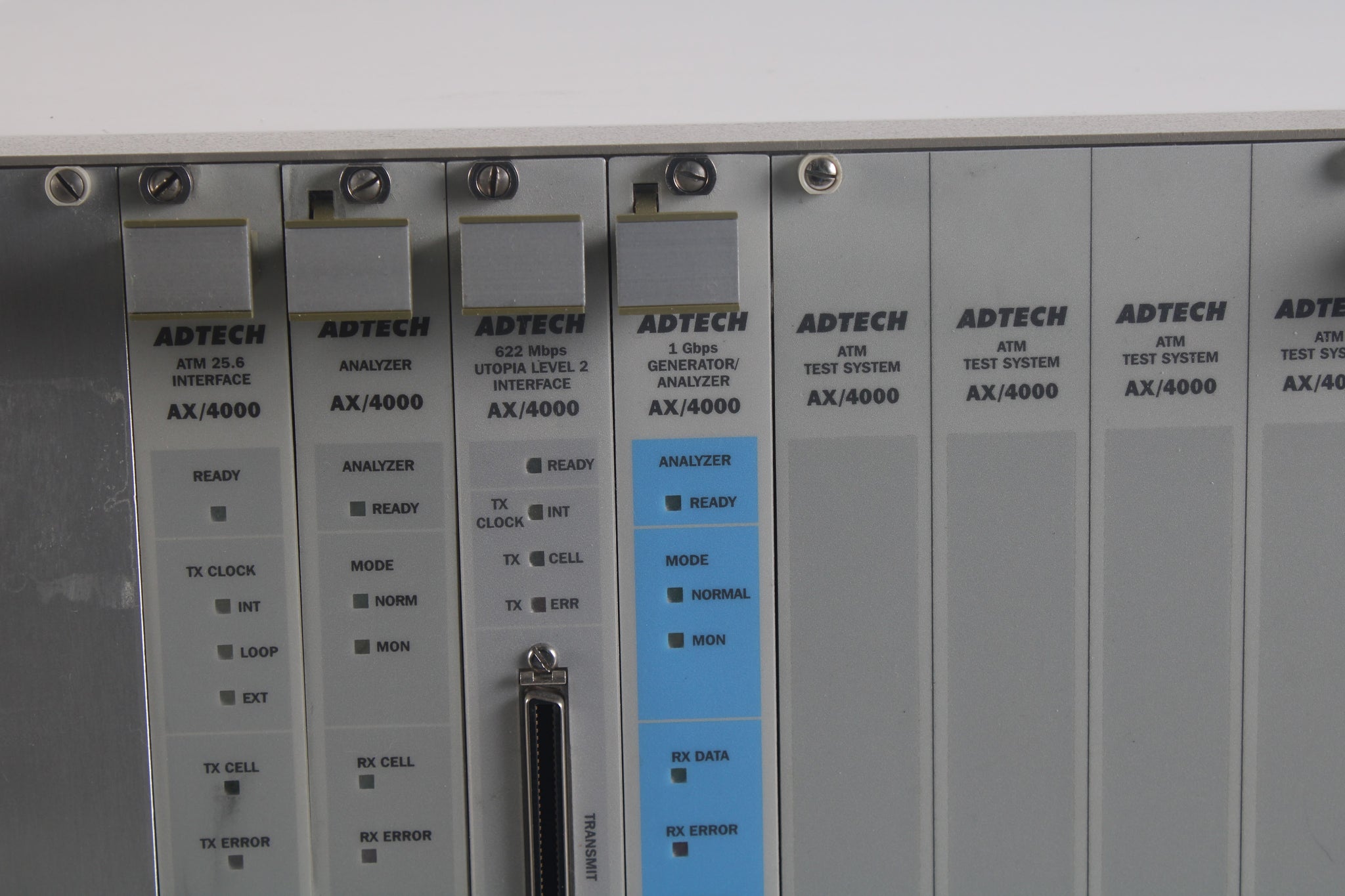 Spirent/Adtech AX/4000 16-Slot Ethernet Mainframe Chassis 401501C W/ M ...