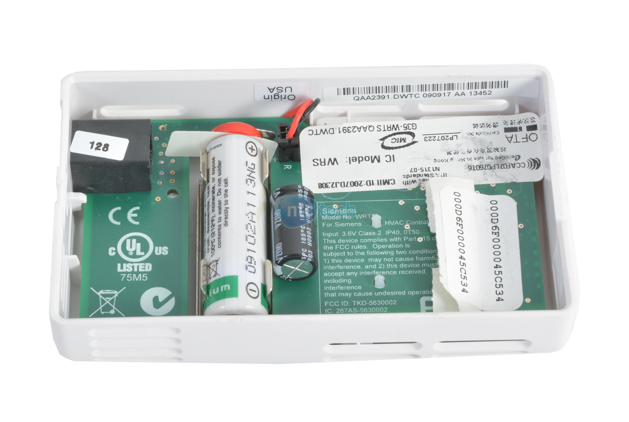 Siemens Wireless Room Sensor (WRS) Sensing With Temperature Display Da ...
