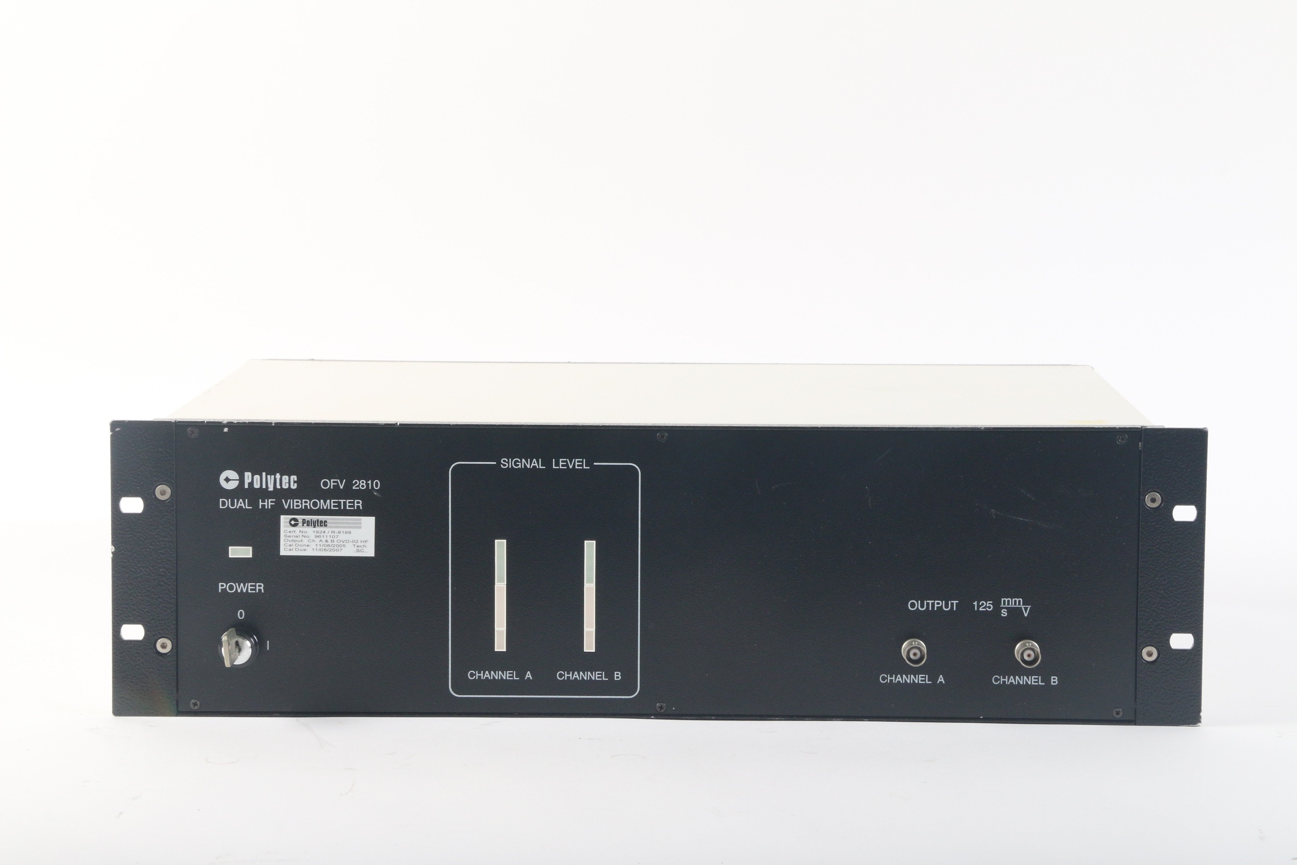 Polytec OFV2810 Dual HF Vibrometer – NTC Tech