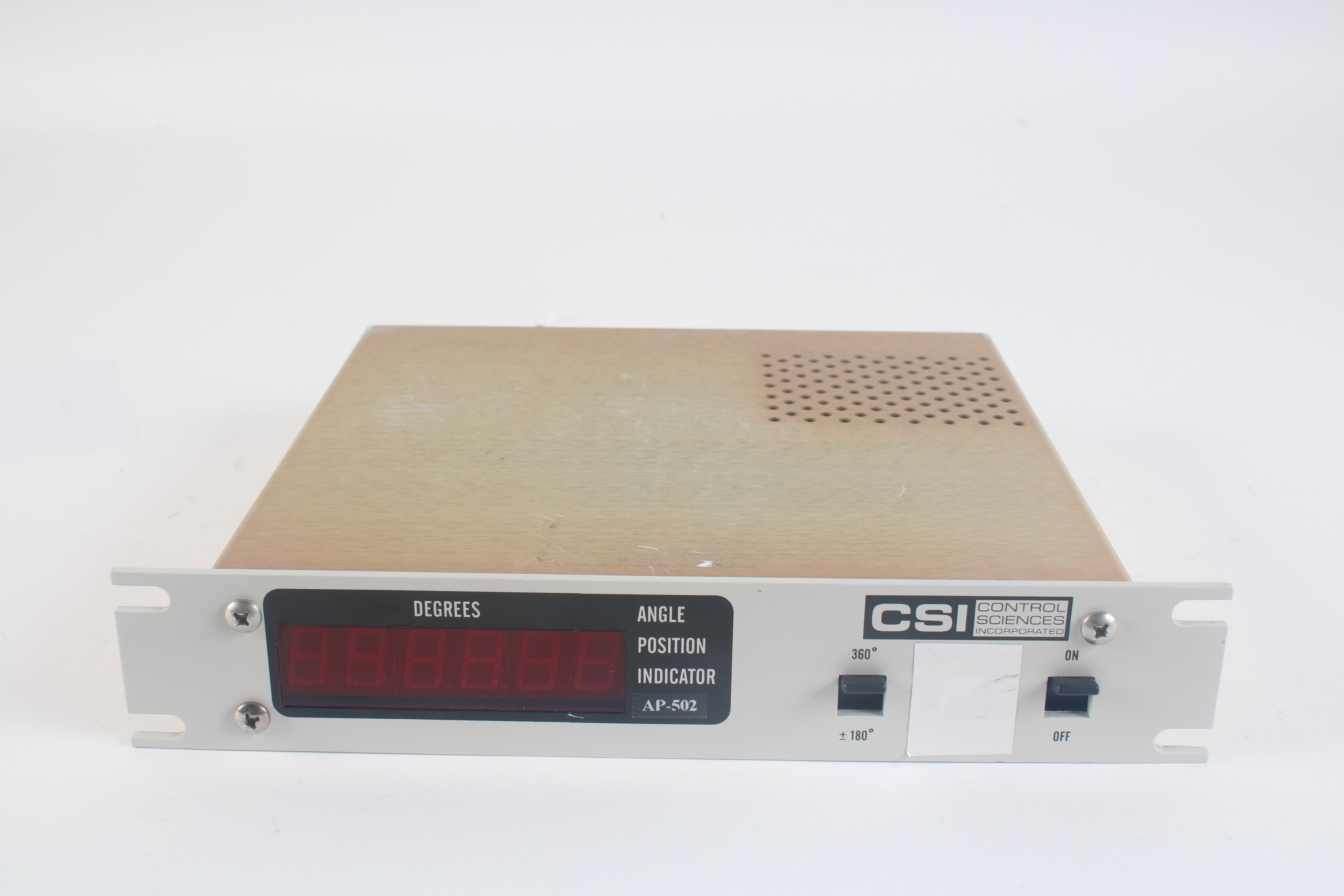 Control Sciences Incorporated CSI AP-5025-03-36-HR-DC 2 Speed API – NTC ...