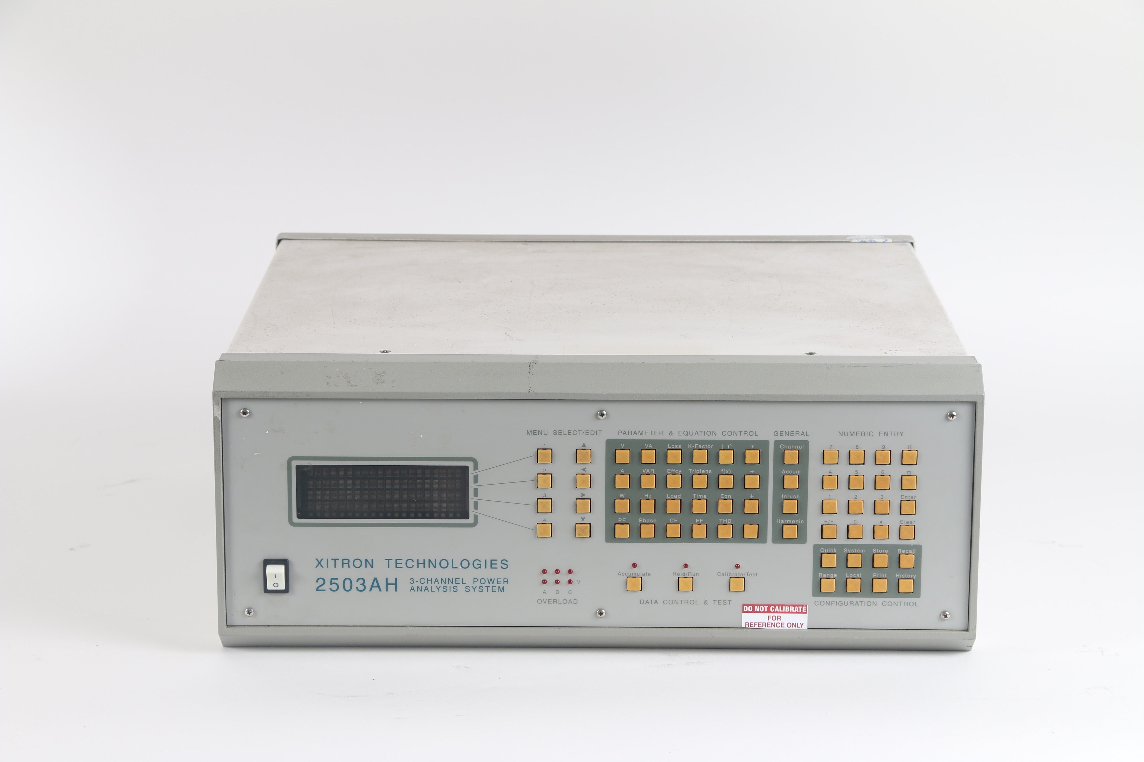 Xitron Technologies 2503AH-3CH+RE Three Channel High Performance Power ...