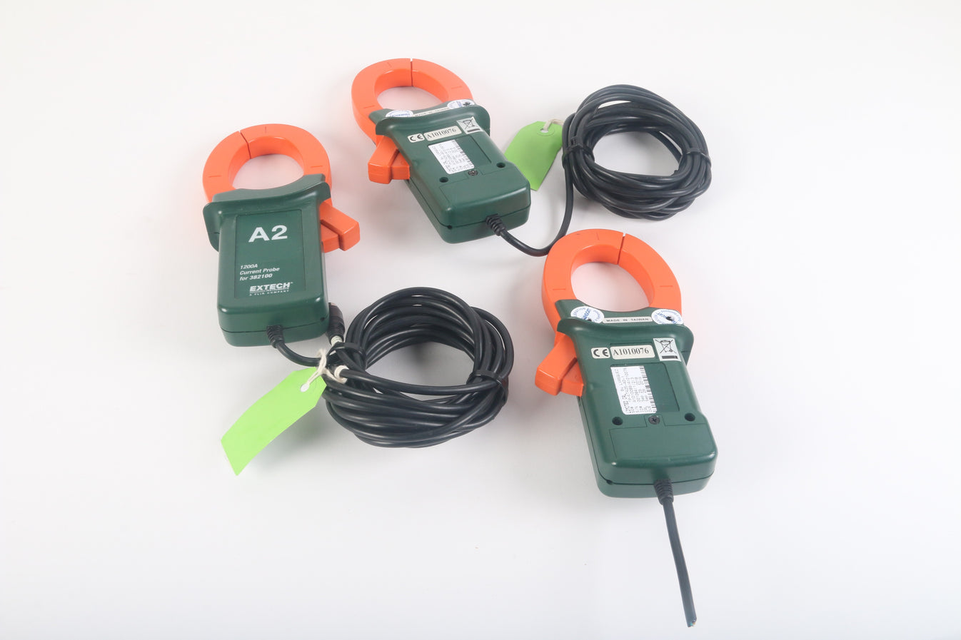 Extech 382100 3-Phase Power Analyzer/ Datalogger Extech 1200A Current ...