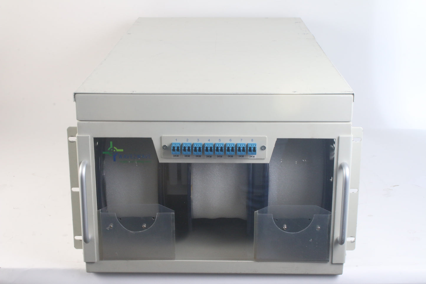 Wave2wave Fiber Cabling / Spooling Machine w/ 8x 3KM Spools – NTC Tech