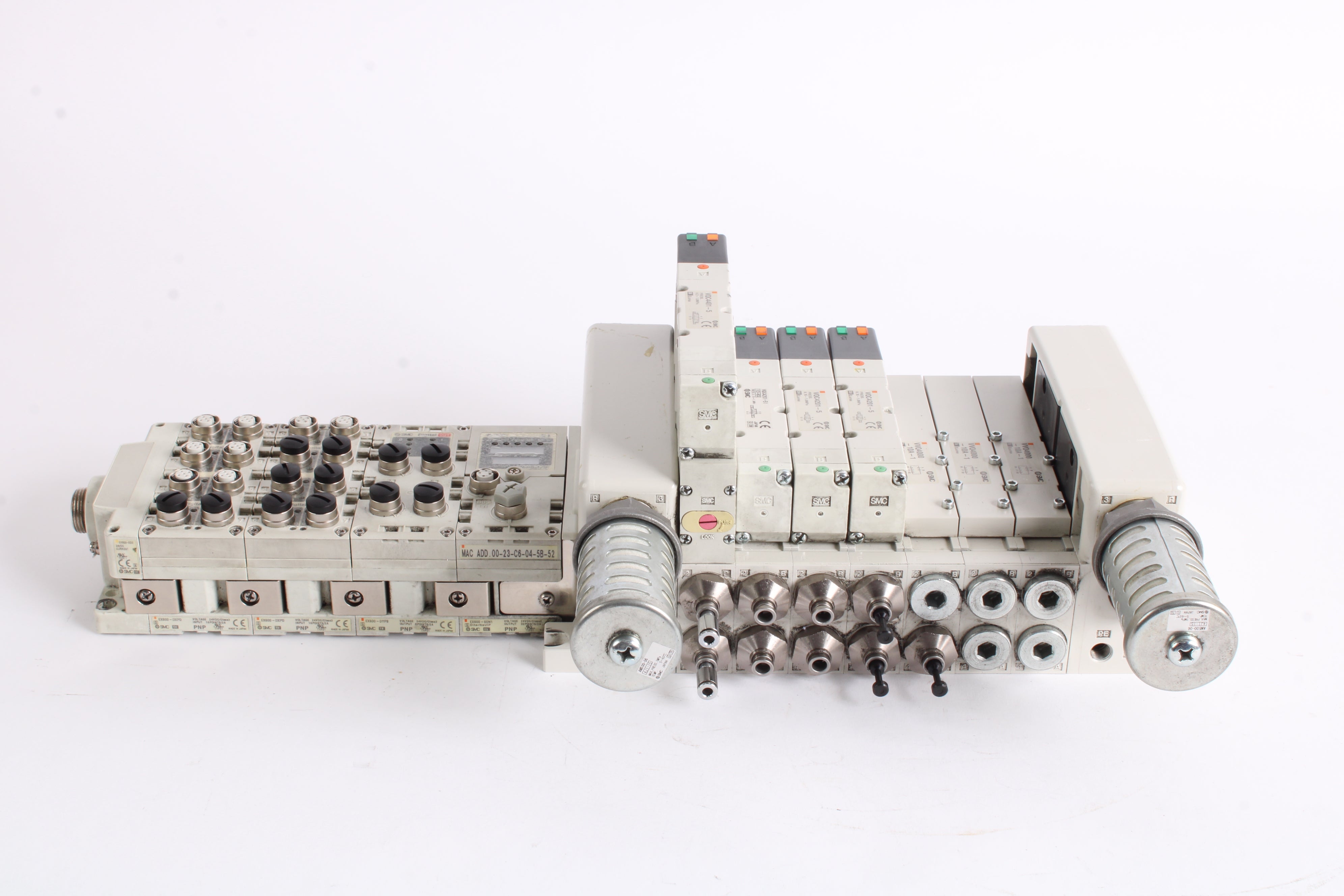 SMC EX600-SEN1 W/ EX600-DYPB,EX600-DXPD,EX600-ED3,VDC4401-5,VQC4201-51 ...