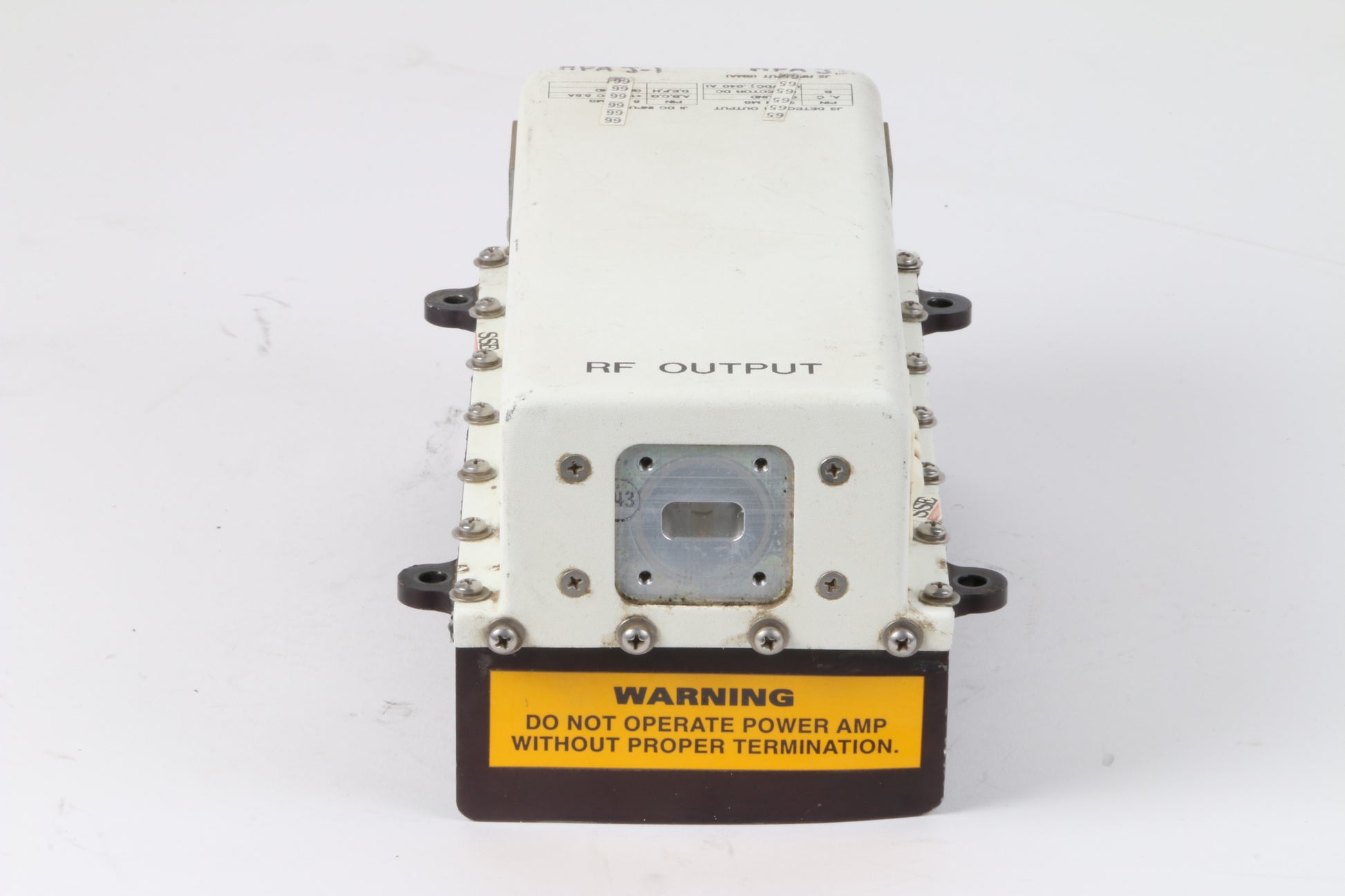 AS IS SSE Technologies KU-BAND POWER AMP ASSY – NTC Tech