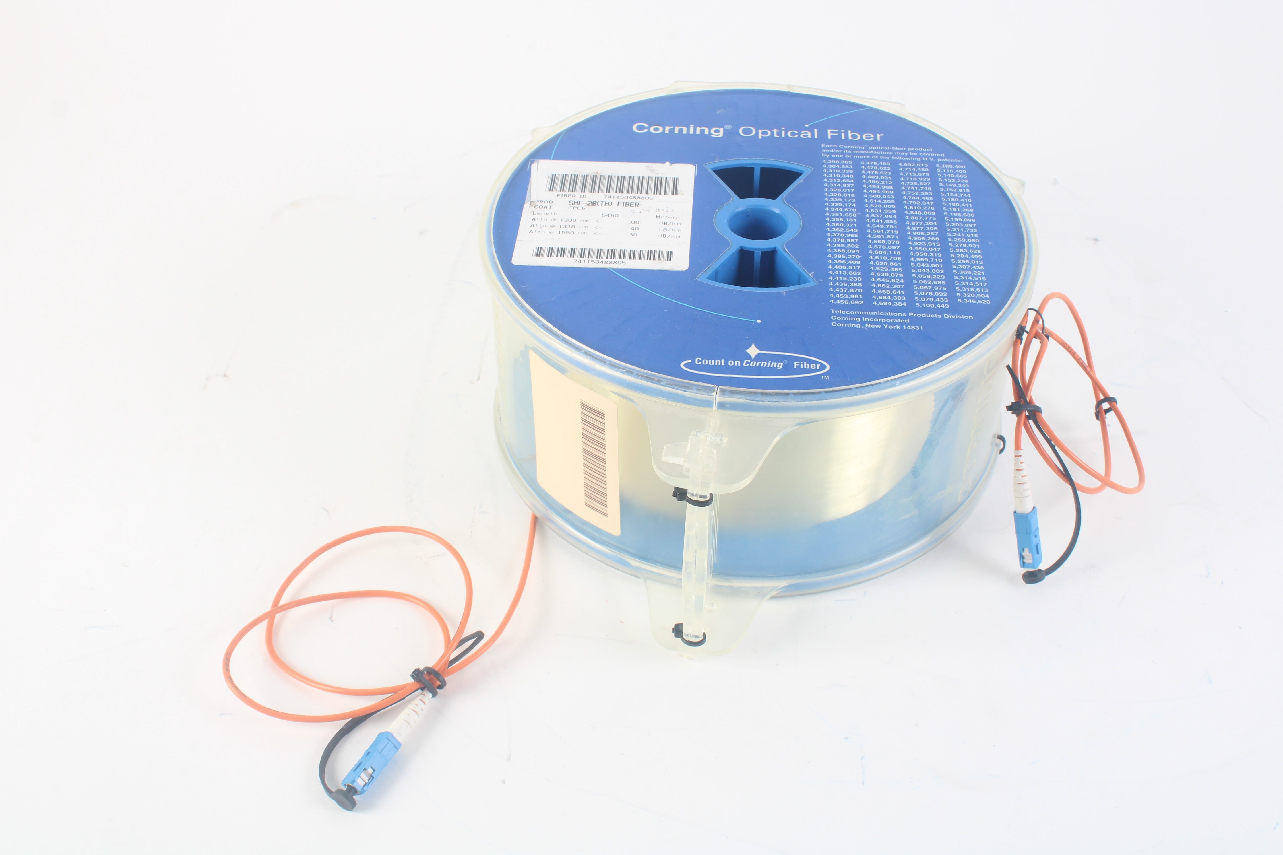 Corning SMF-28 (TM) Single Mode Fiber Optical Cable Length 5460m - New ...